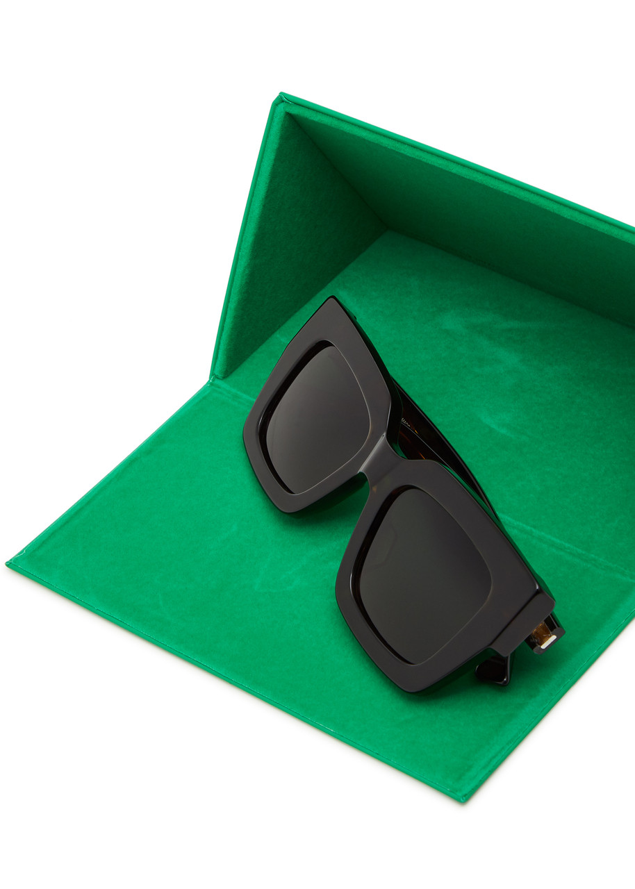 BOTTEGA VENETA Square-frame sunglasses | Harvey Nichols