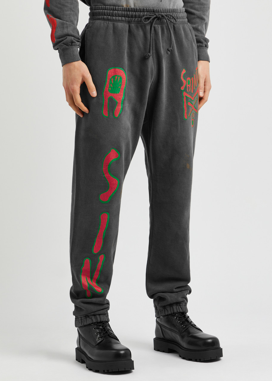 SAINT MXXXXXX Saint printed cotton sweatpants | Harvey Nichols