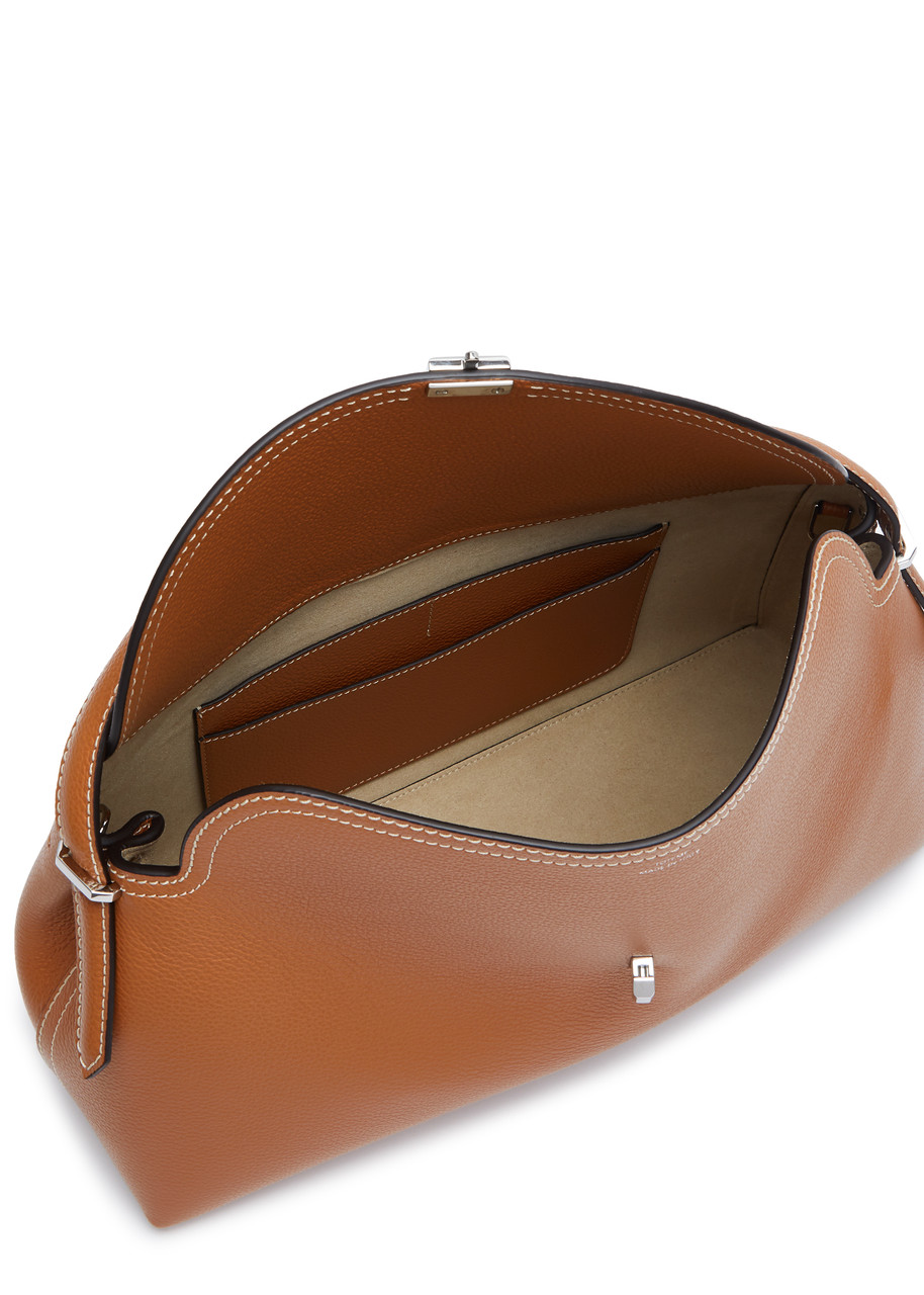 TOTEME T-Lock leather top handle bag | Harvey Nichols