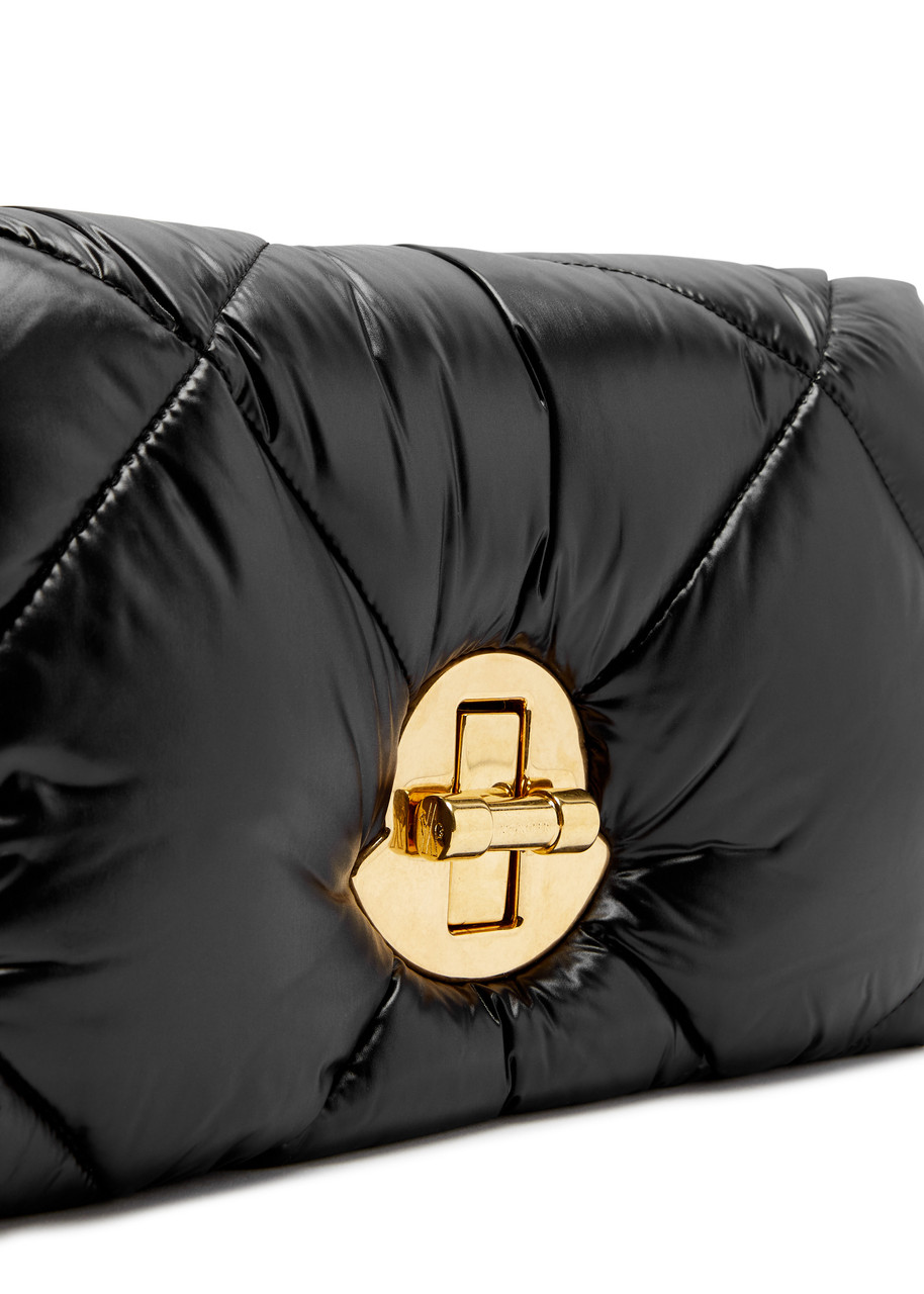 MONCLER Puf quilted shell cross-body bag | Harvey Nichols