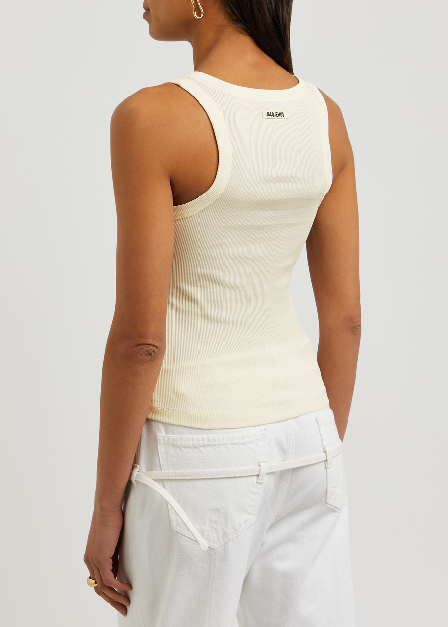 JACQUEMUS Le Debardeur cotton tank | Harvey Nichols