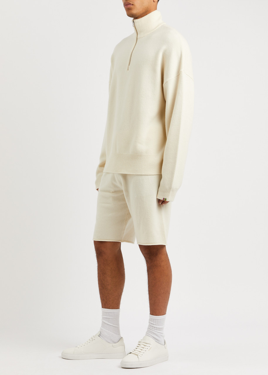 EXTREME CASHMERE N°235 Hike half-zip cashmere-blend jumper | Harvey Nichols