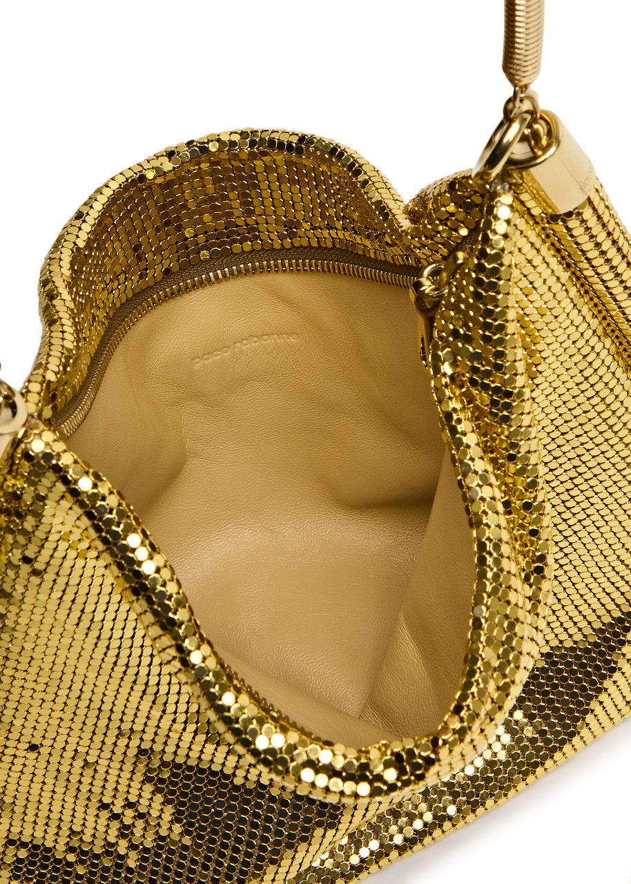 RABANNE Pixel Tube chainmail shoulder bag | Harvey Nichols