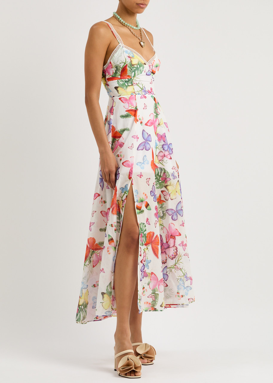 CHARO RUIZ IBIZA Iraso printed cotton-blend maxi dress | Harvey Nichols