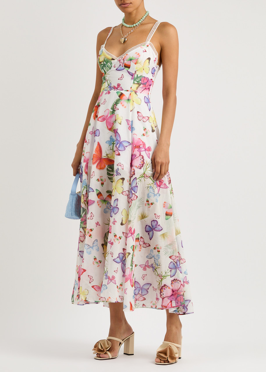 CHARO RUIZ IBIZA Iraso printed cotton-blend maxi dress | Harvey Nichols