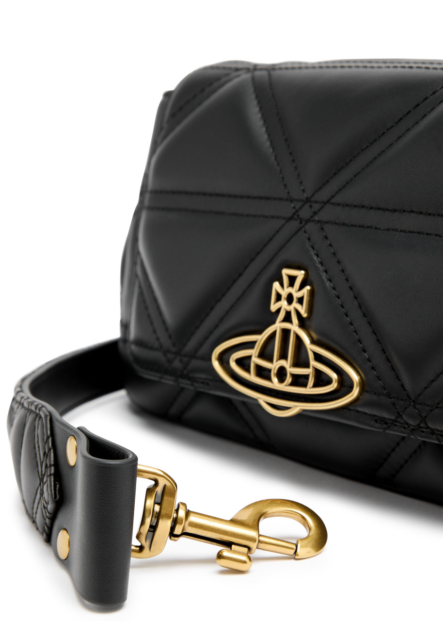 VIVIENNE WESTWOOD Hazel medium quilted leather shoulder bag | Harvey Nichols