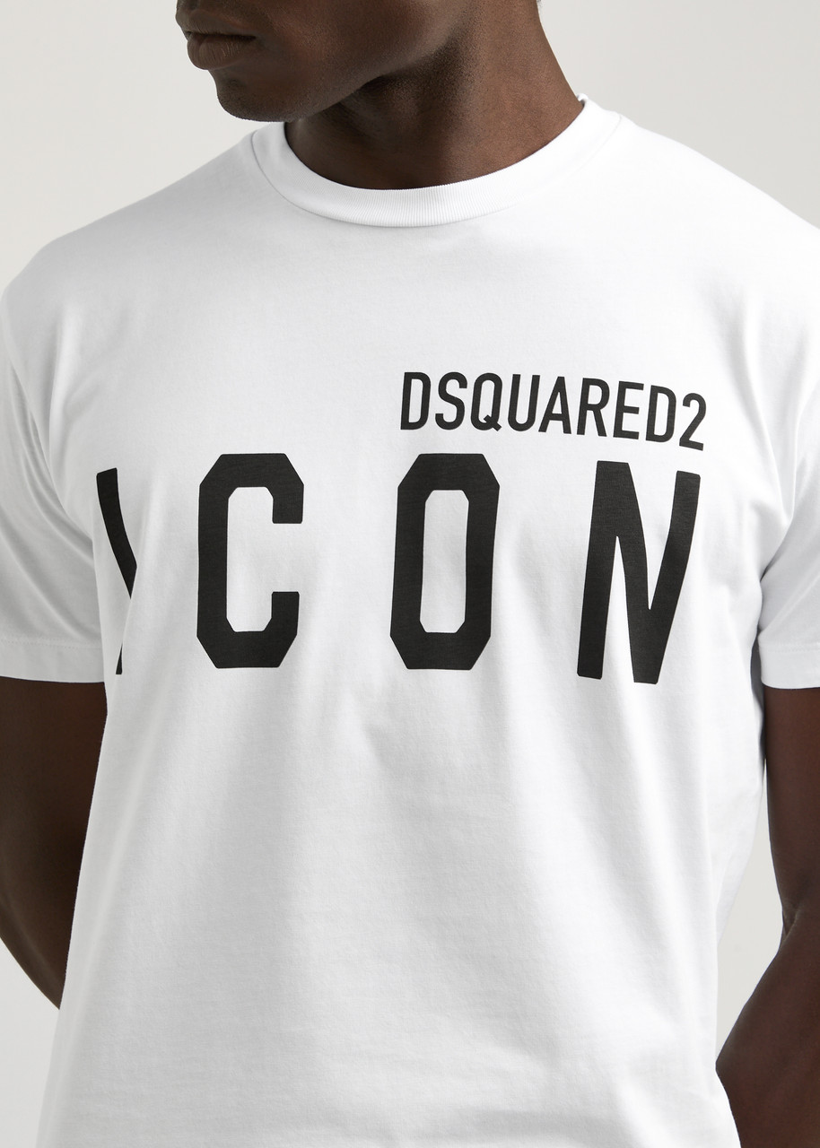 DSQUARED2 Icon logo-print cotton T-shirt | Harvey Nichols