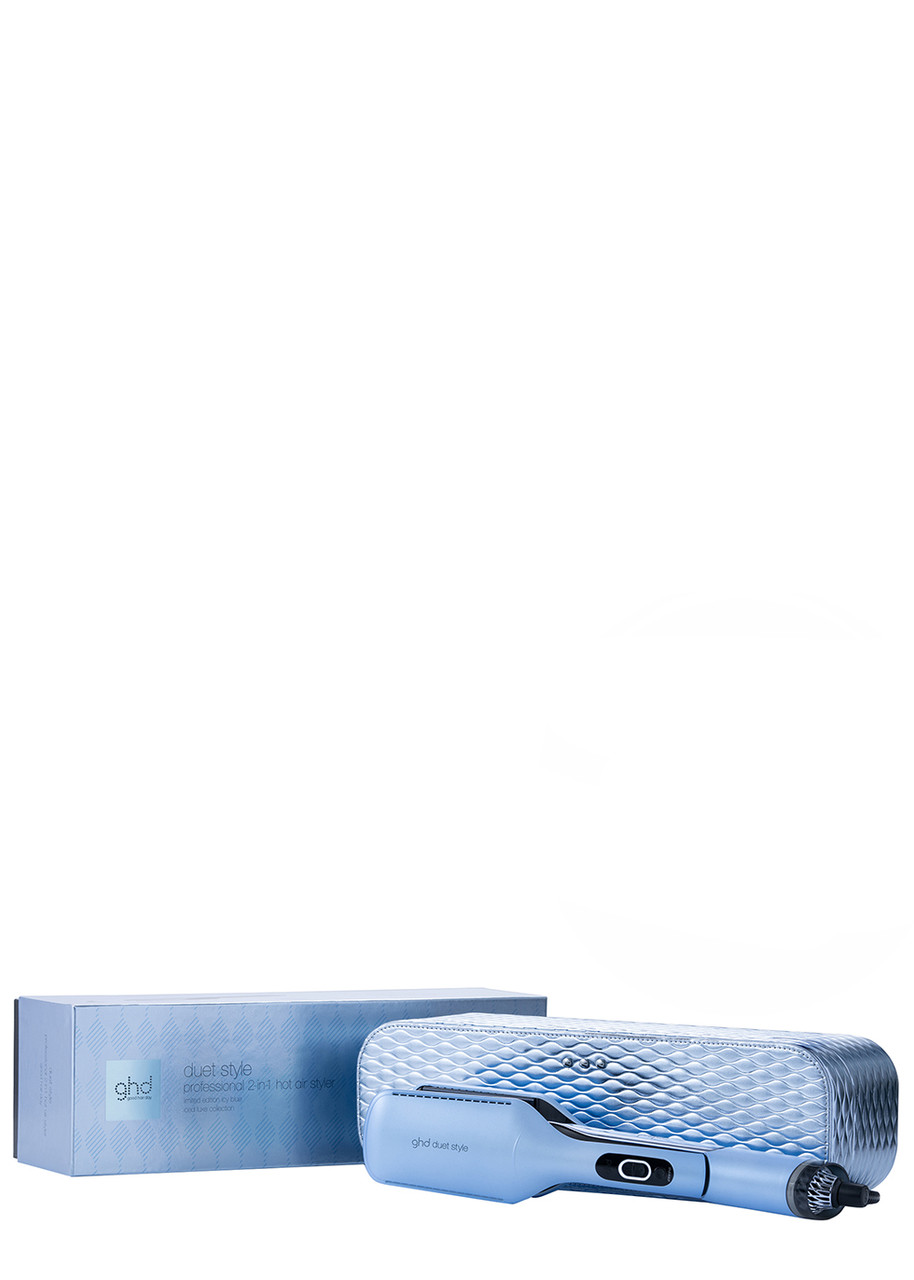 GHD Duet Style Limited-Edition 2-in-1 Hot Air Styler in Icy Blue Gift ...