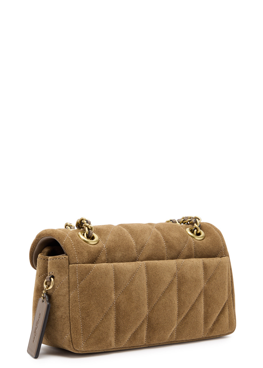 COACH Tabby 20 quilted suede shoulder bag | Harvey Nichols