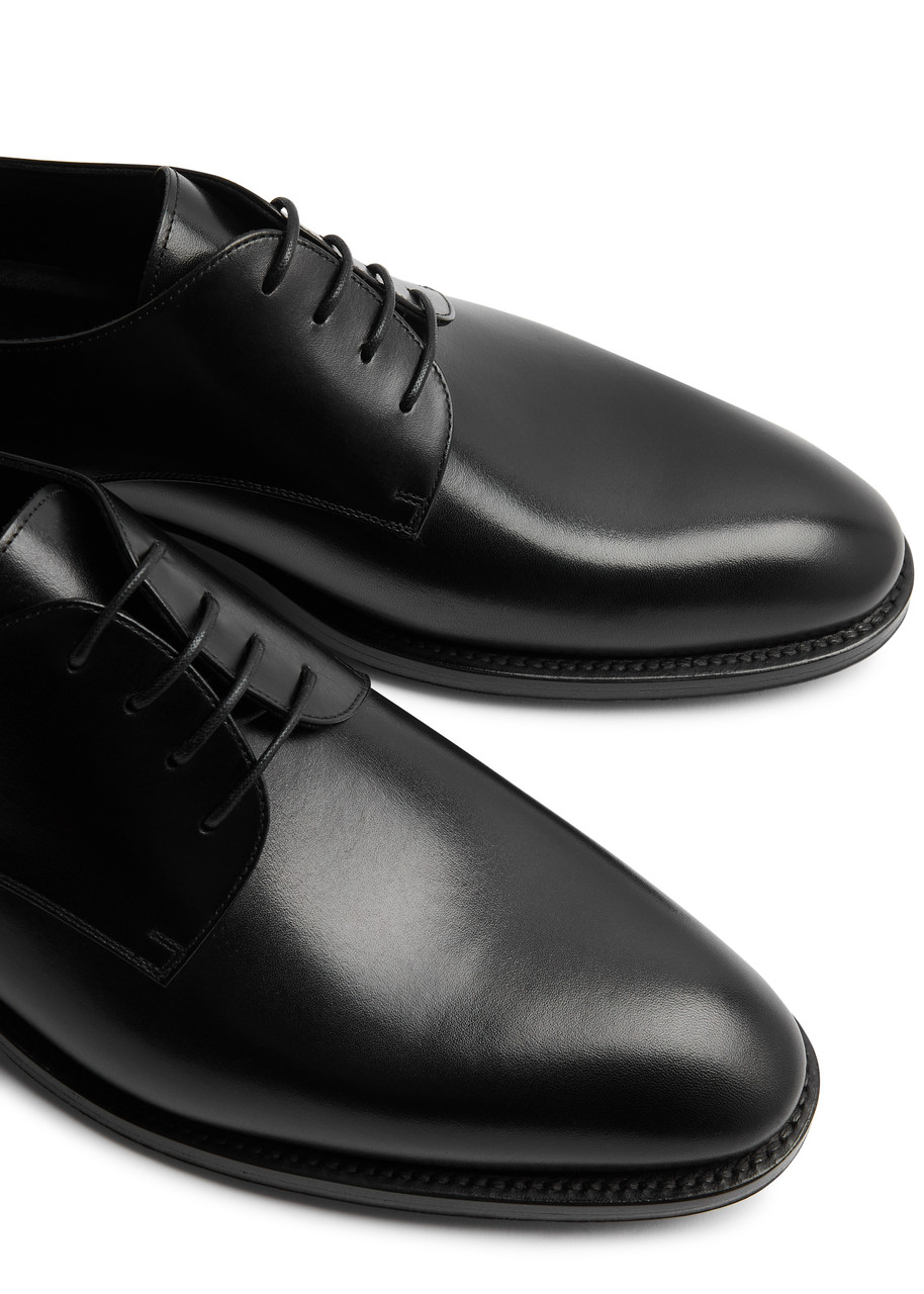 SAINT LAURENT Adrien leather Derby shoes | Harvey Nichols