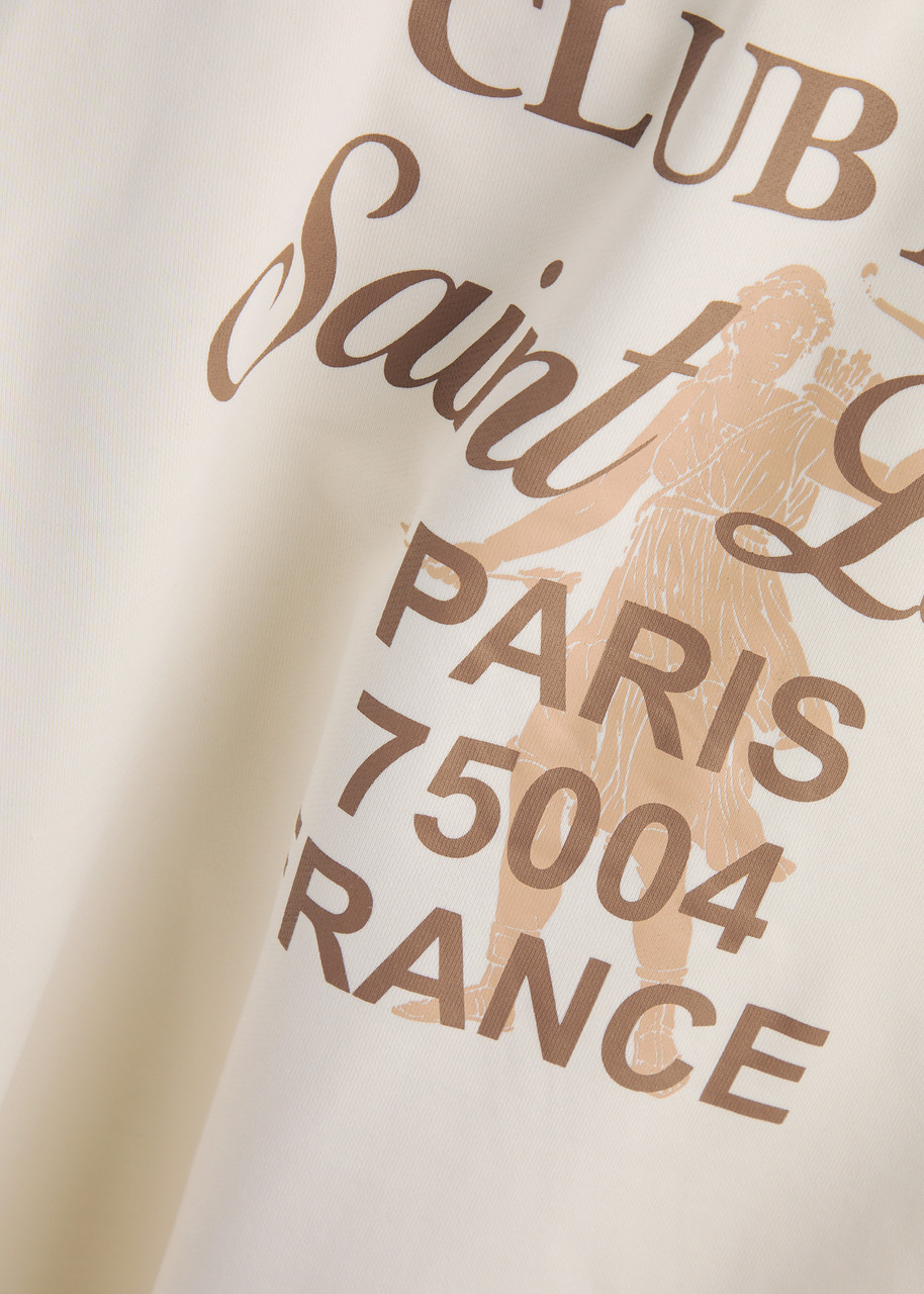 CLUB 1984 Patron 84 printed hooded cotton sweatshirt | Harvey Nichols