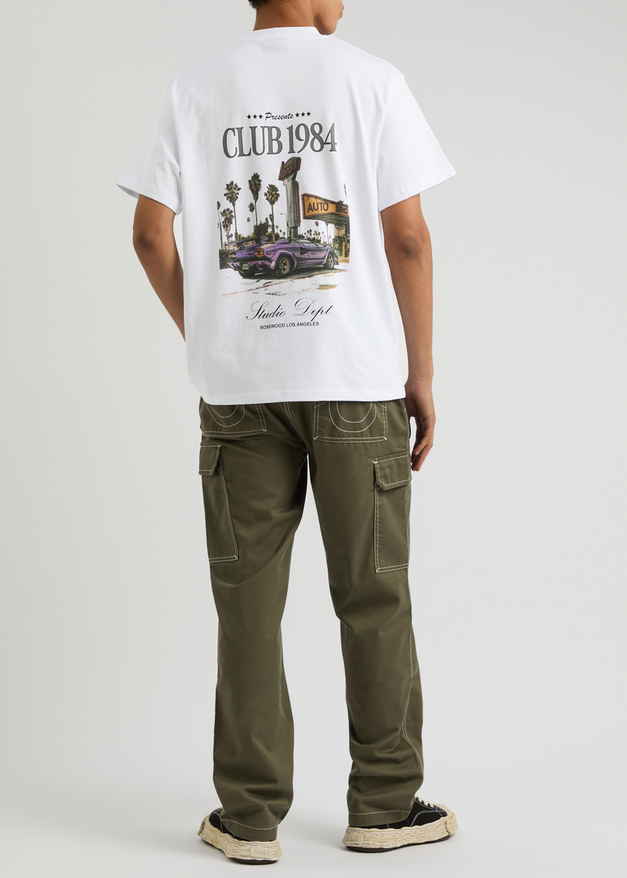 CLUB 1984 LA Auto printed cotton T-shirt | Harvey Nichols