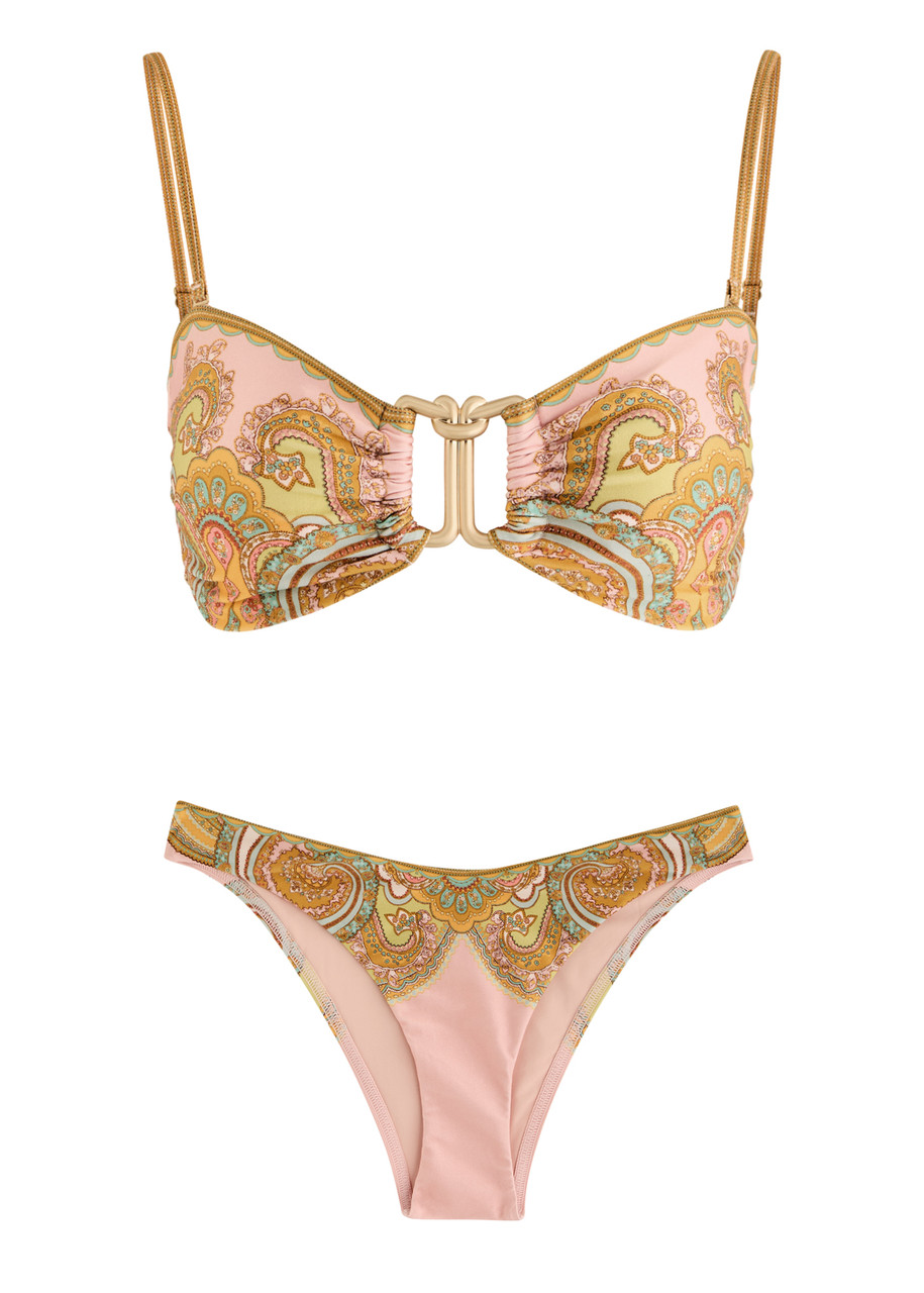 ZIMMERMANN Maxine printed bikini | Harvey Nichols