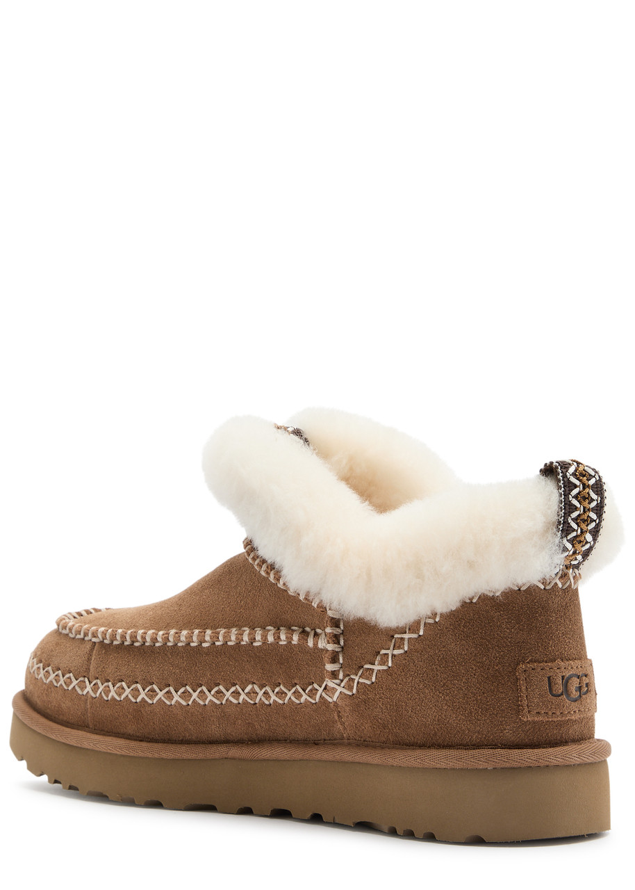 UGG Classic Ultra Mini Alpine suede ankle boots | Harvey Nichols