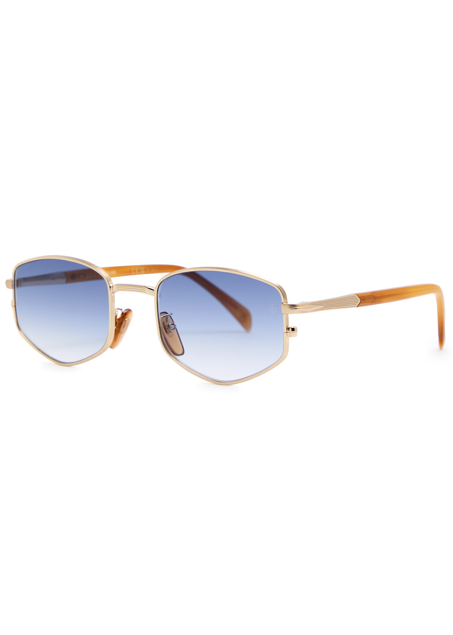 DAVID BECKHAM Square-frame sunglasses | Harvey Nichols