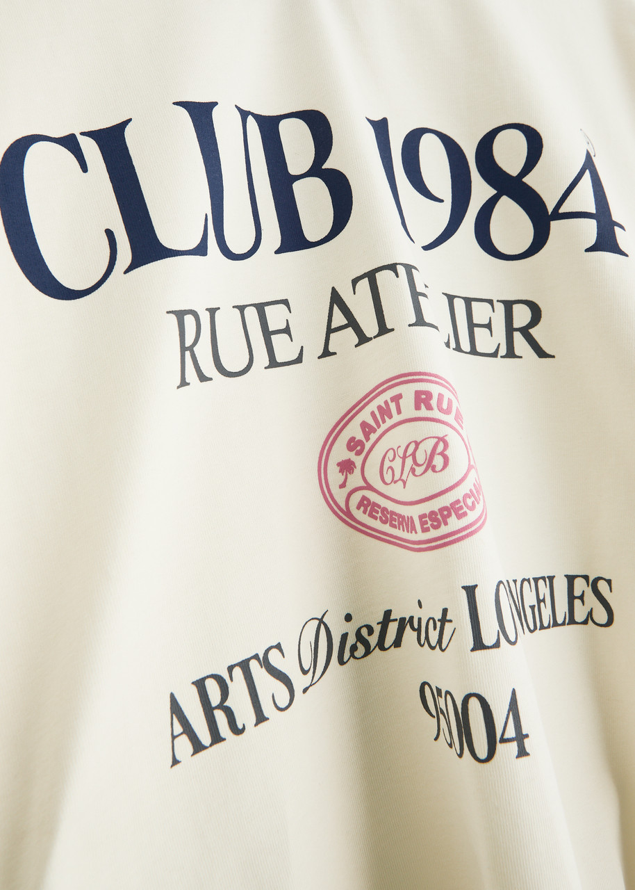 CLUB 1984 Art District printed cotton T-shirt | Harvey Nichols
