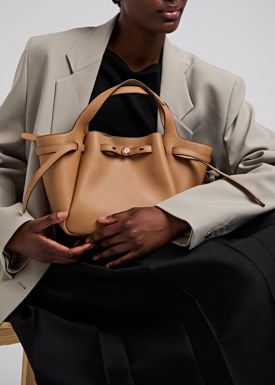 TORY BURCH Romy grained leather top handle bag | Harvey Nichols