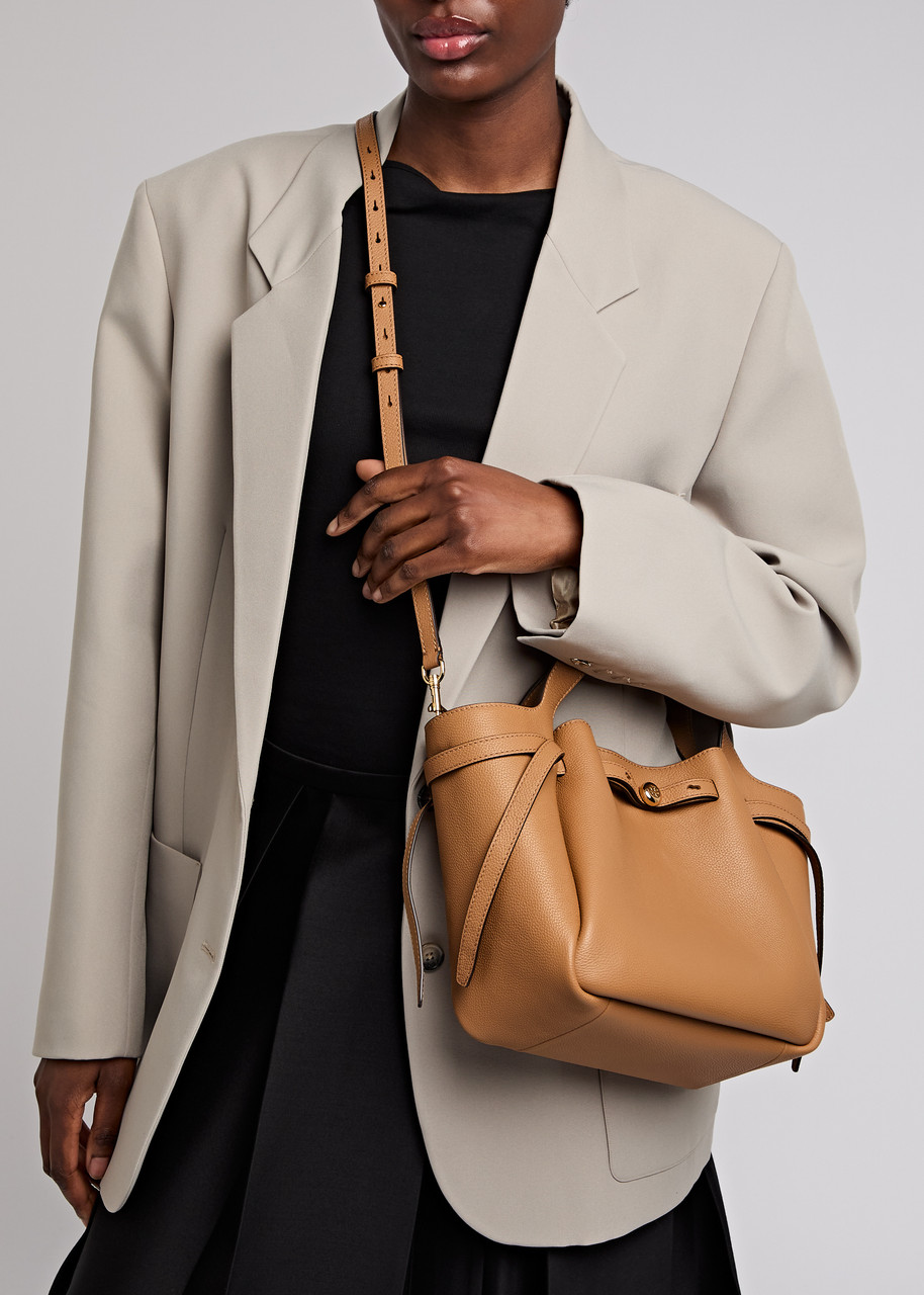 TORY BURCH Romy grained leather top handle bag | Harvey Nichols