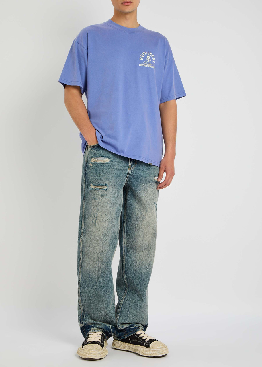 REPRESENT Competition logo-printed cotton T-shirt | Harvey Nichols