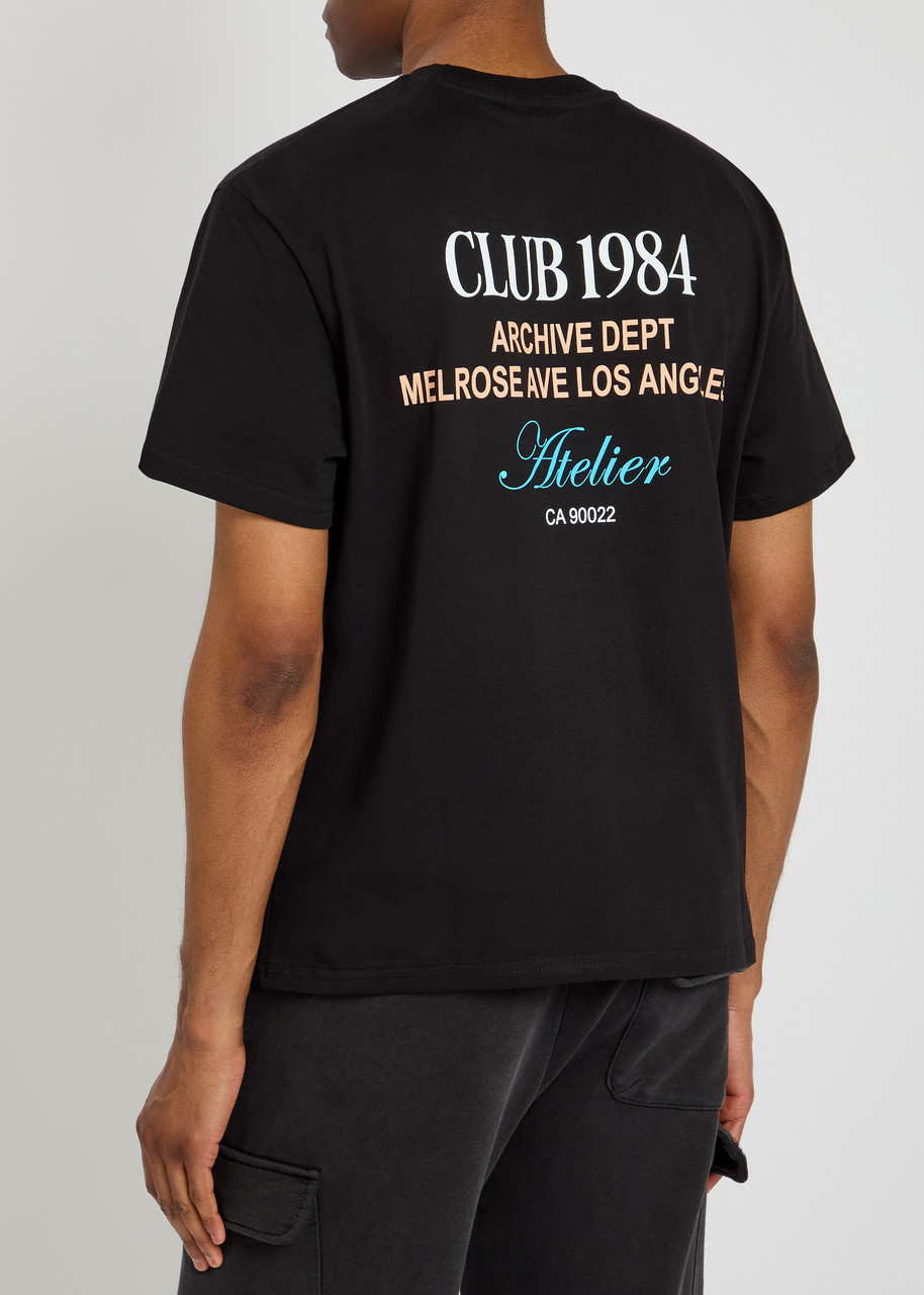 CLUB 1984 La Depth printed cotton T-shirt | Harvey Nichols
