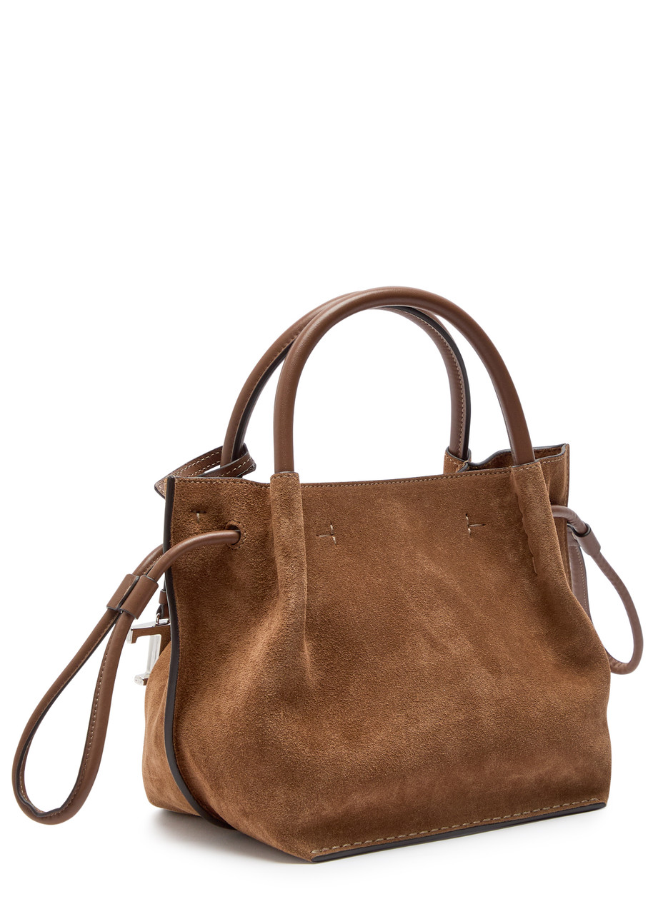 TODS Suede top handle bag | Harvey Nichols