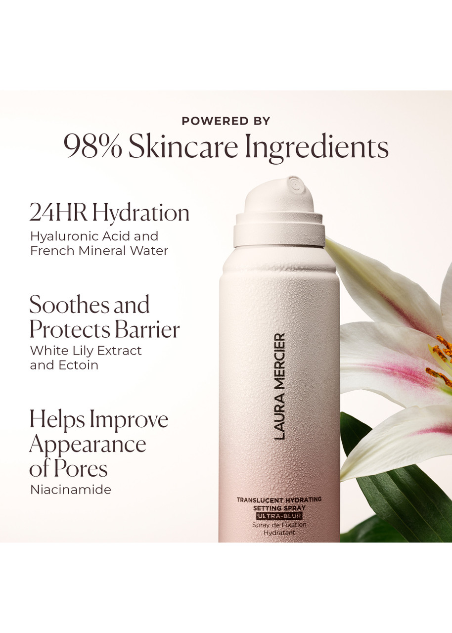 LAURA MERCIER Translucent Hydrating Setting Spray Ultra-Blur | Harvey ...