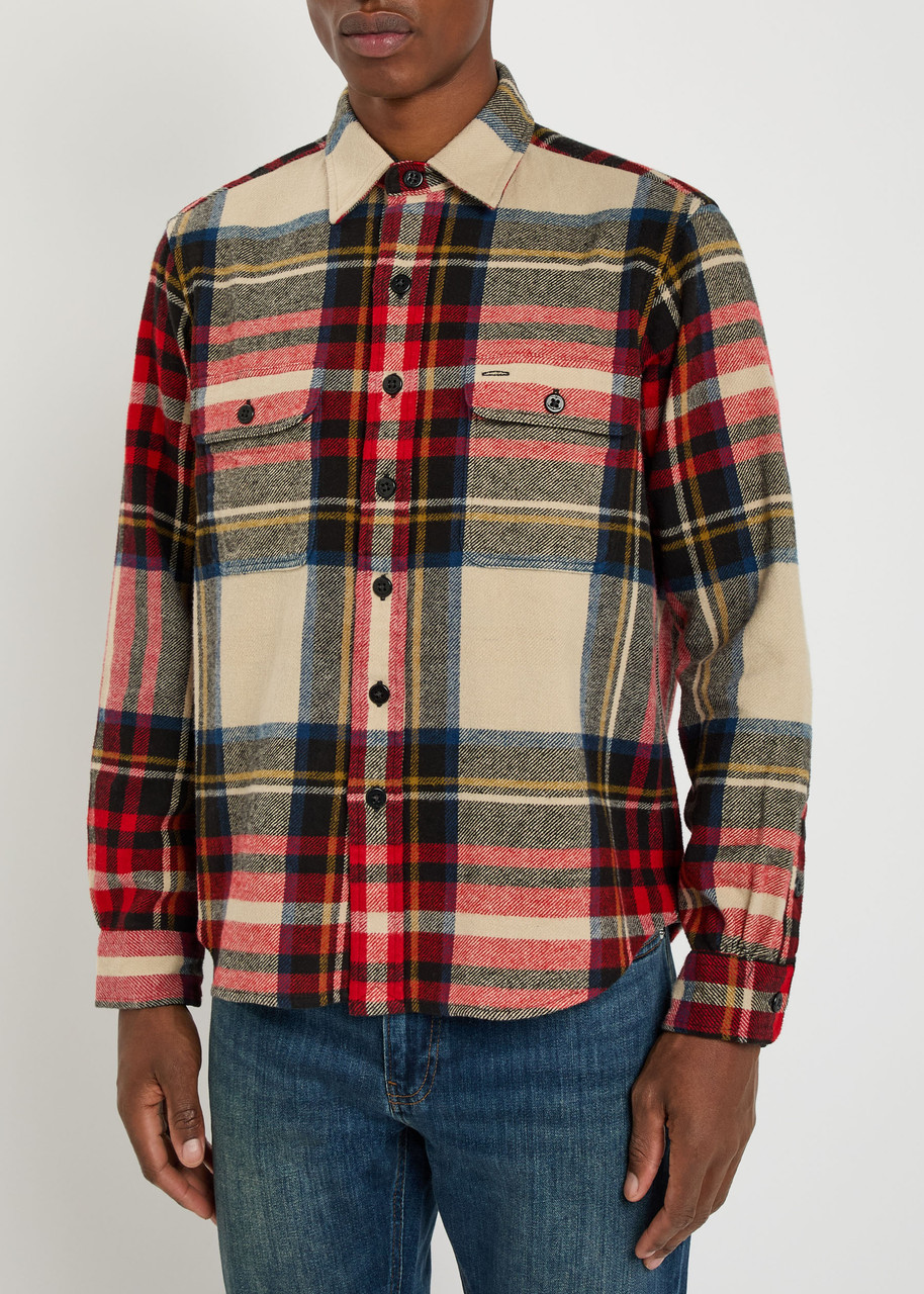 POLO RALPH LAUREN Checked flannel shirt | Harvey Nichols