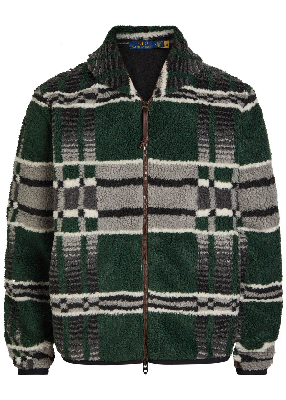 POLO RALPH LAUREN Patterned fleece jacket | Harvey Nichols