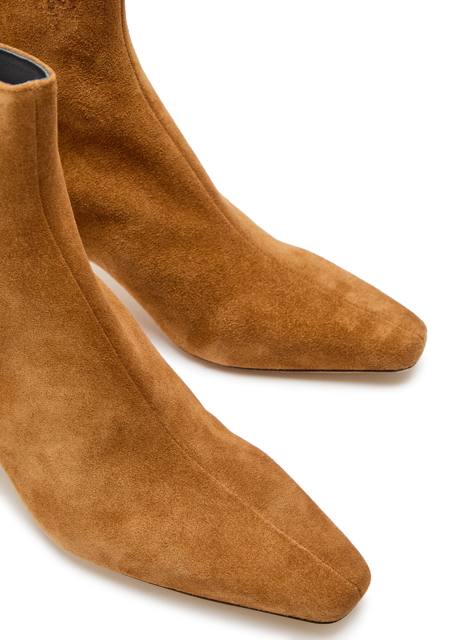 STAUD Wally suede ankle boots | Harvey Nichols