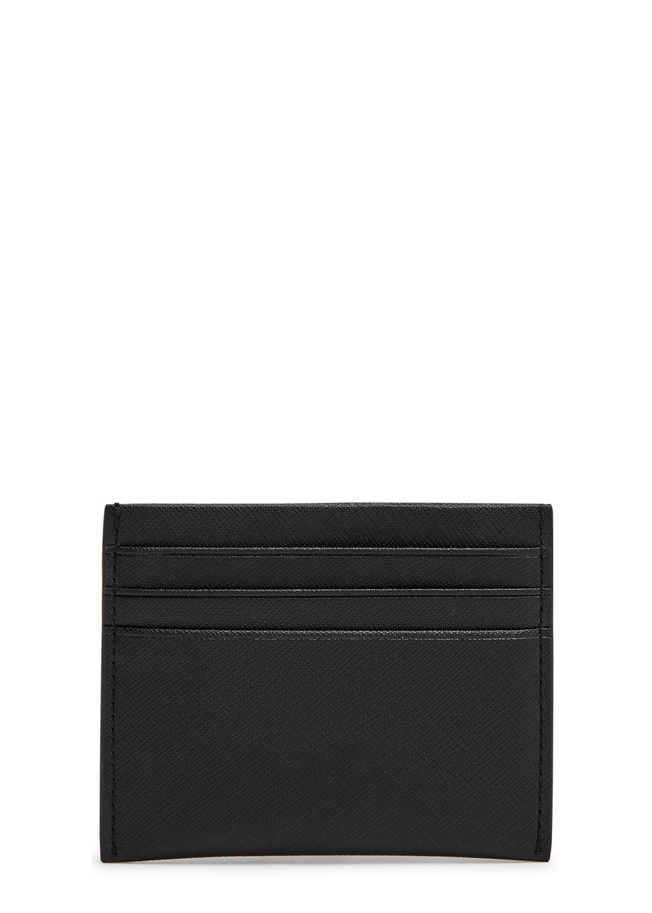 BOSS Northon logo saffiano leather card holder | Harvey Nichols