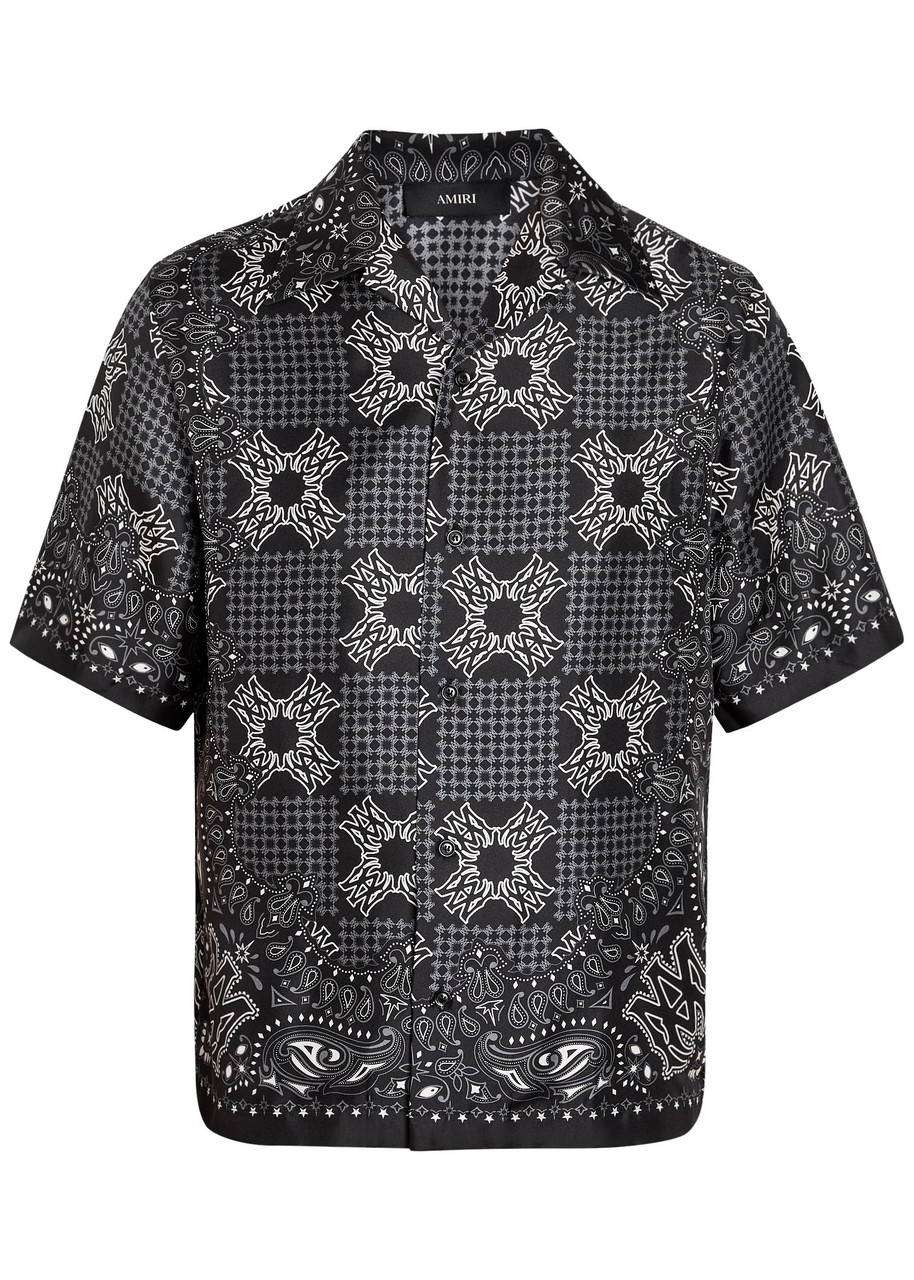 AMIRI Checked silk shirt | Harvey Nichols