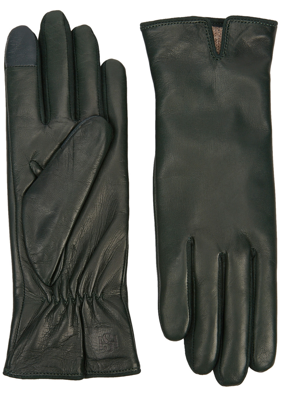 HANDSOME STOCKHOLM Essentials leather gloves | Harvey Nichols