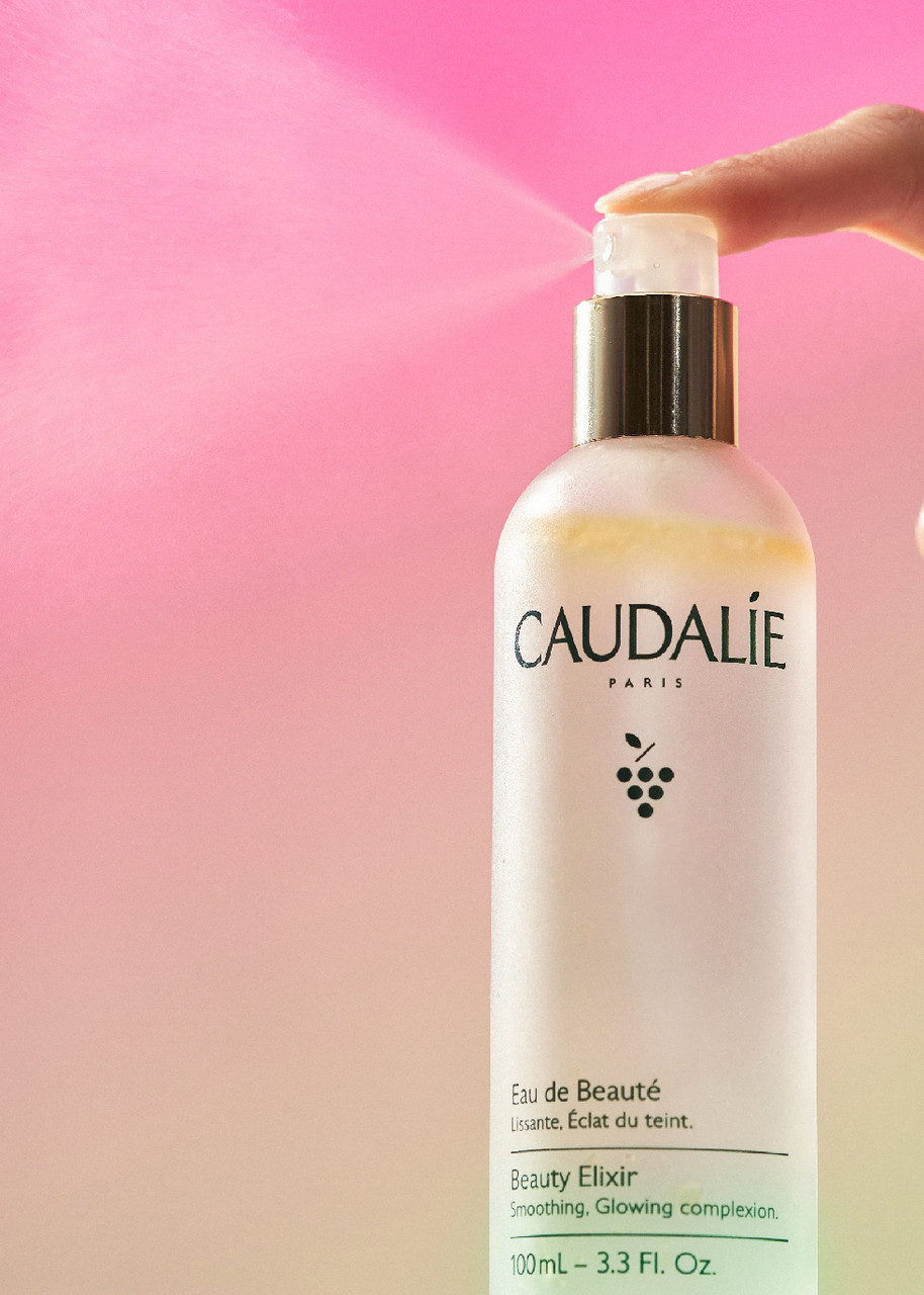CAUDALIE Beauty Elixir Prep, Set, Glow Face Mist 100ml | Harvey Nichols