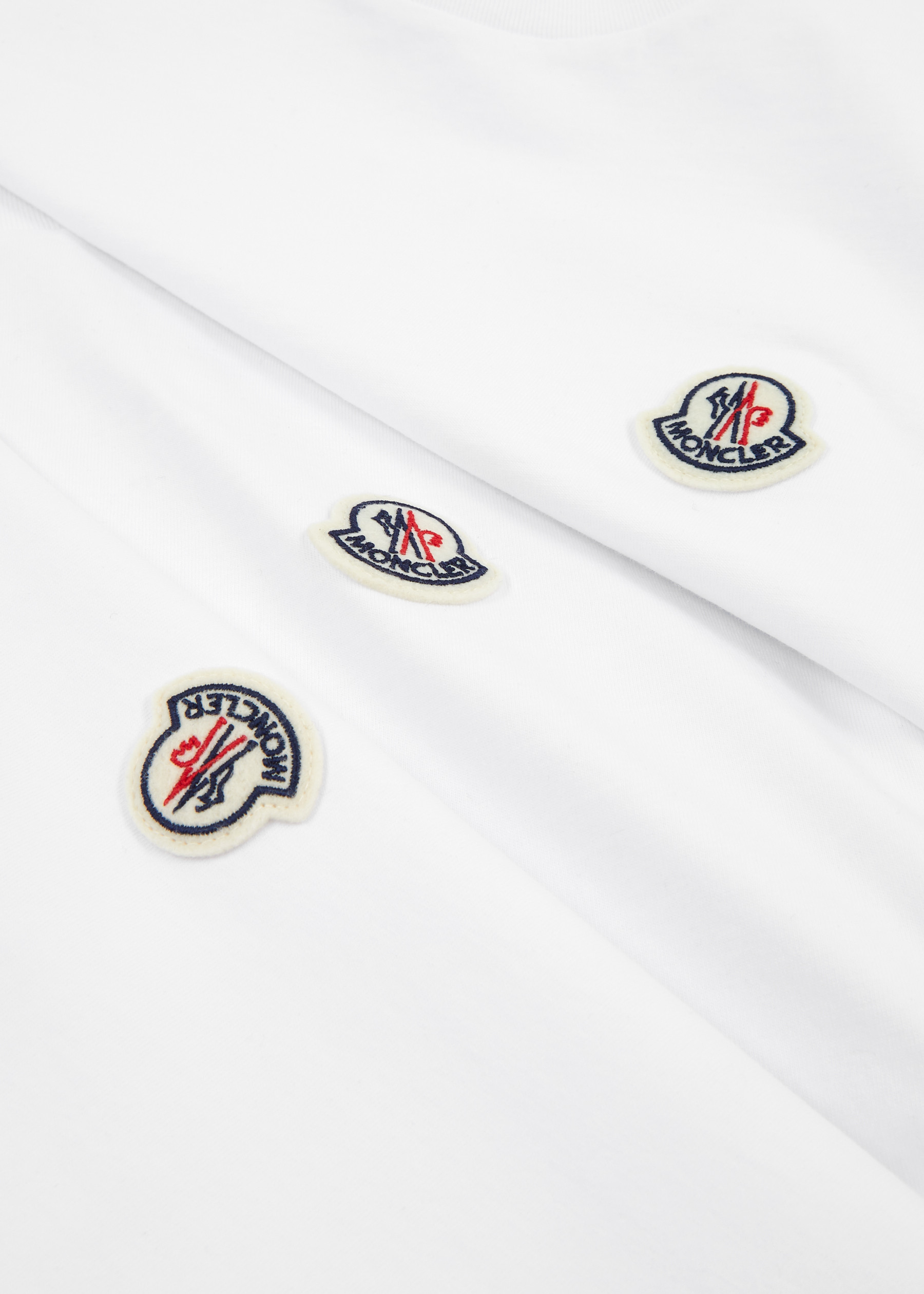 MONCLER Logo cotton T-shirt - set of three | Harvey Nichols