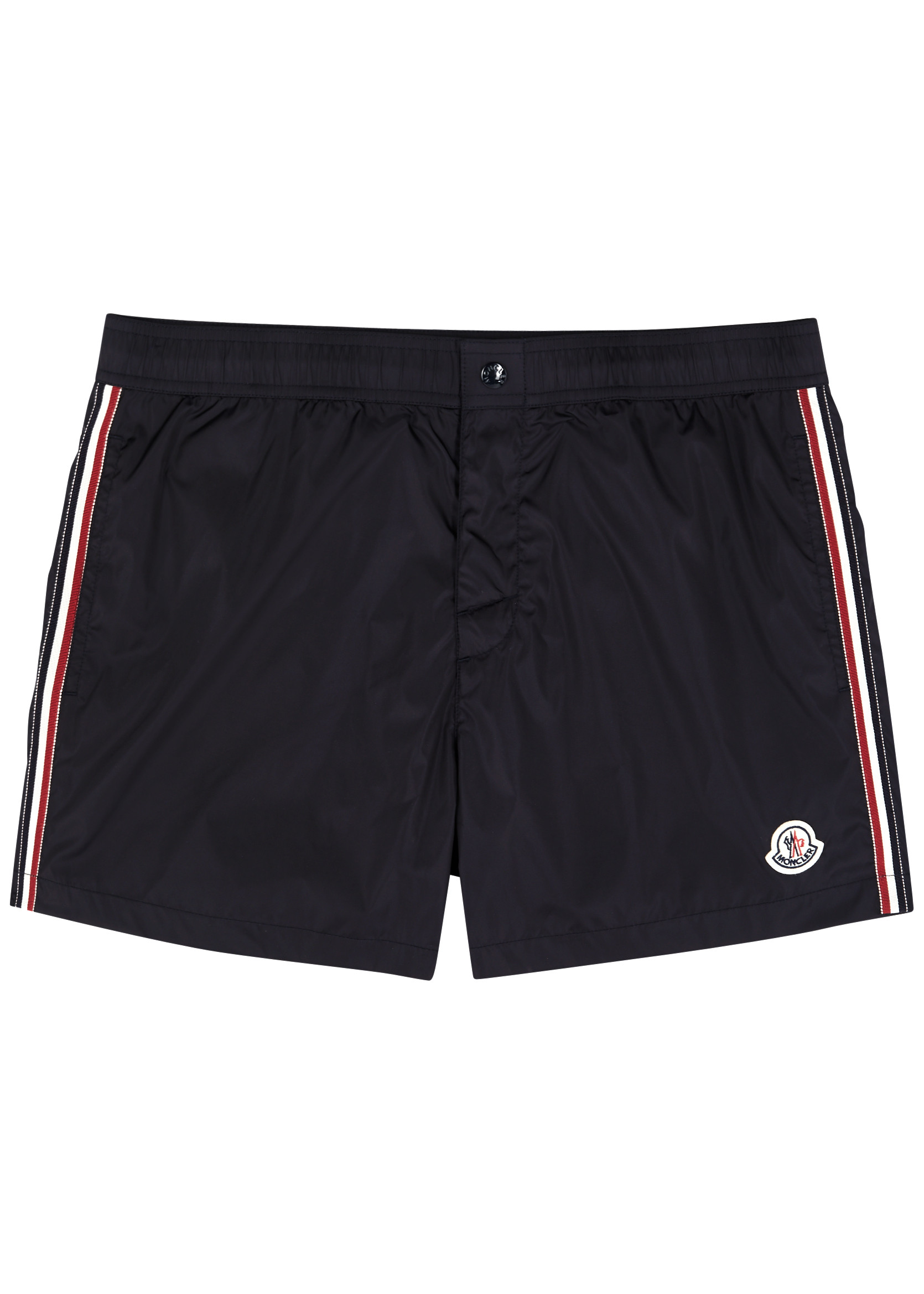 MONCLER Striped logo shell swim shorts | Harvey Nichols