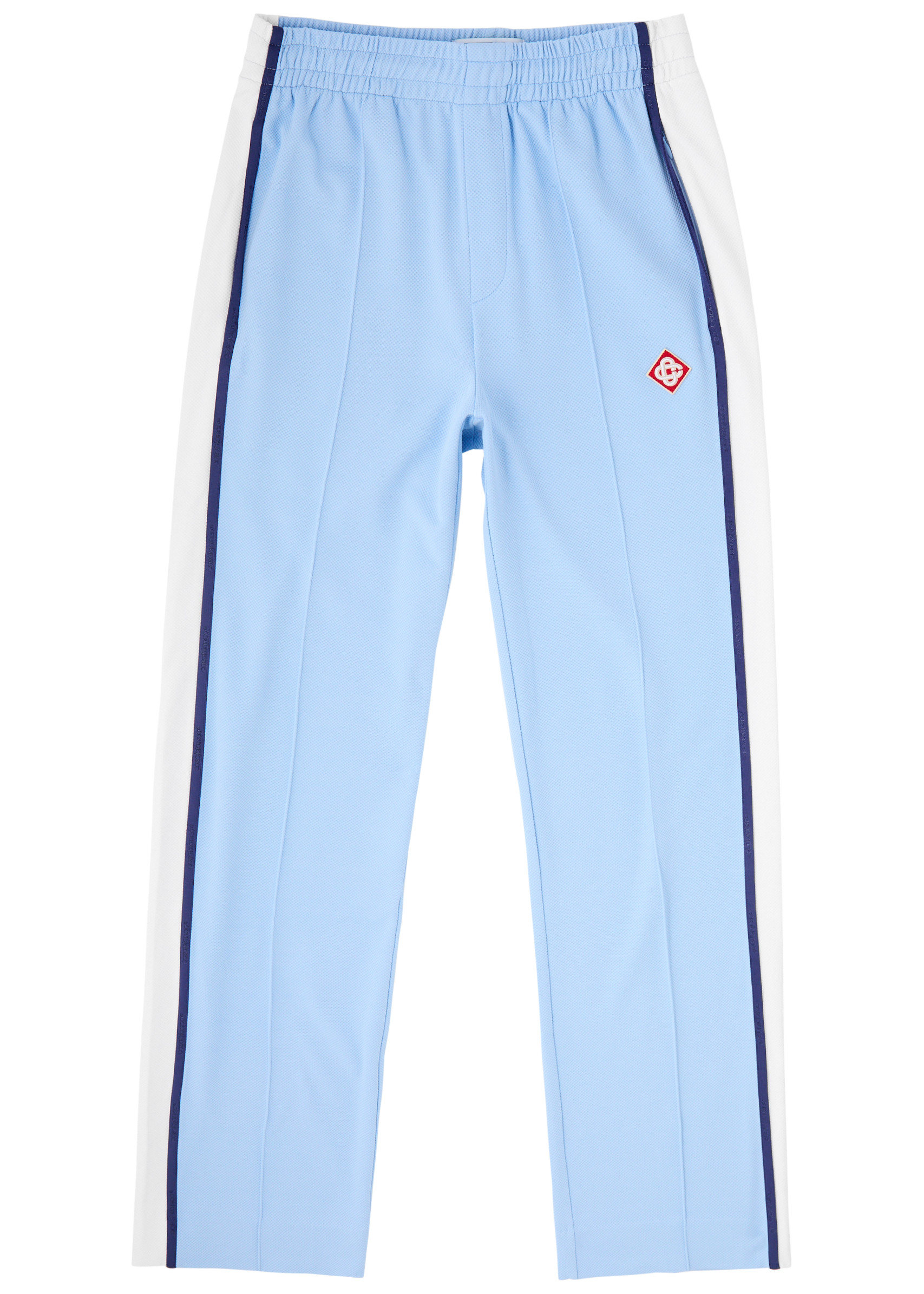 CASABLANCA Striped jersey-mesh track pants | Harvey Nichols