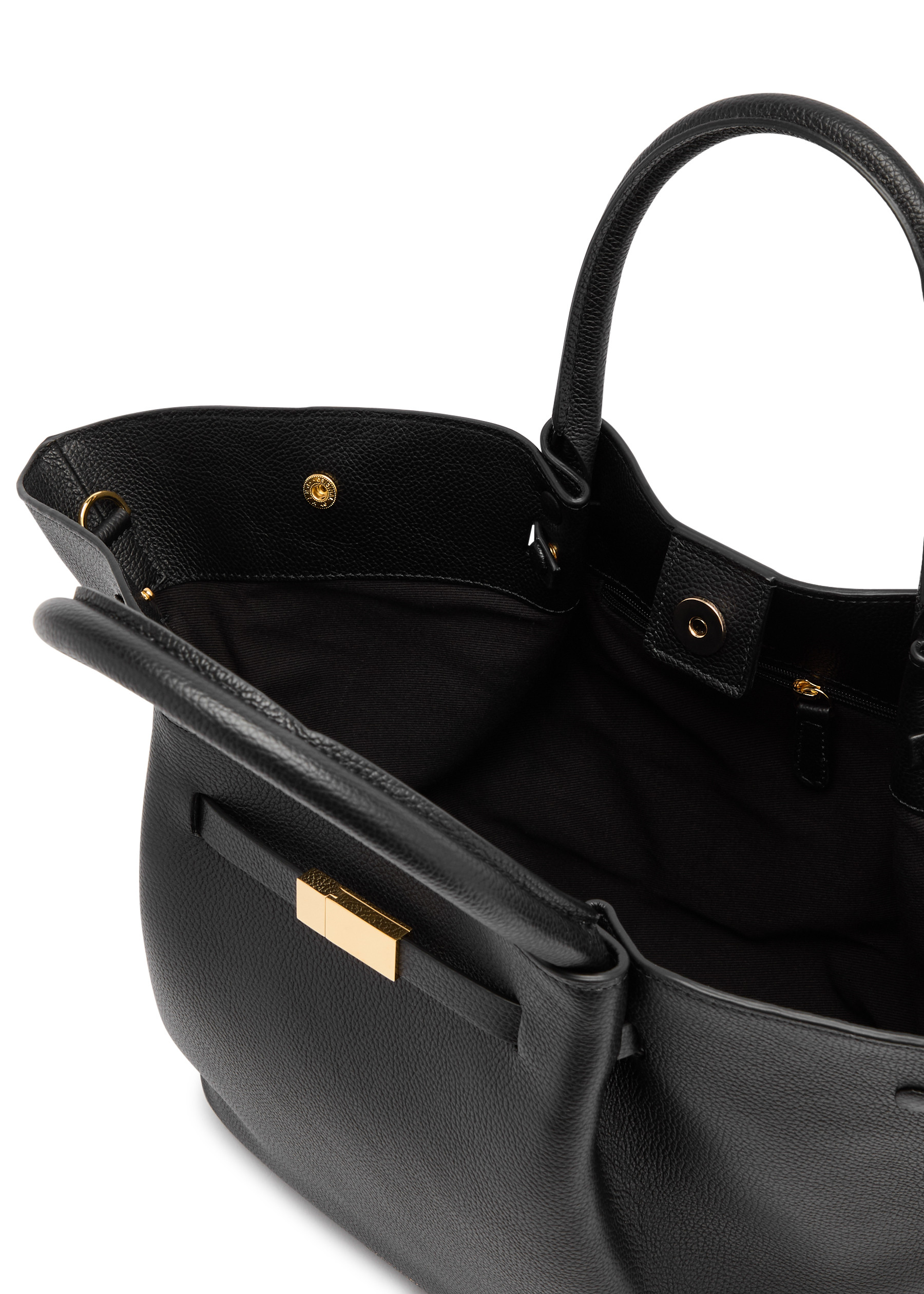 DEMELLIER New York midi leather tote | Harvey Nichols