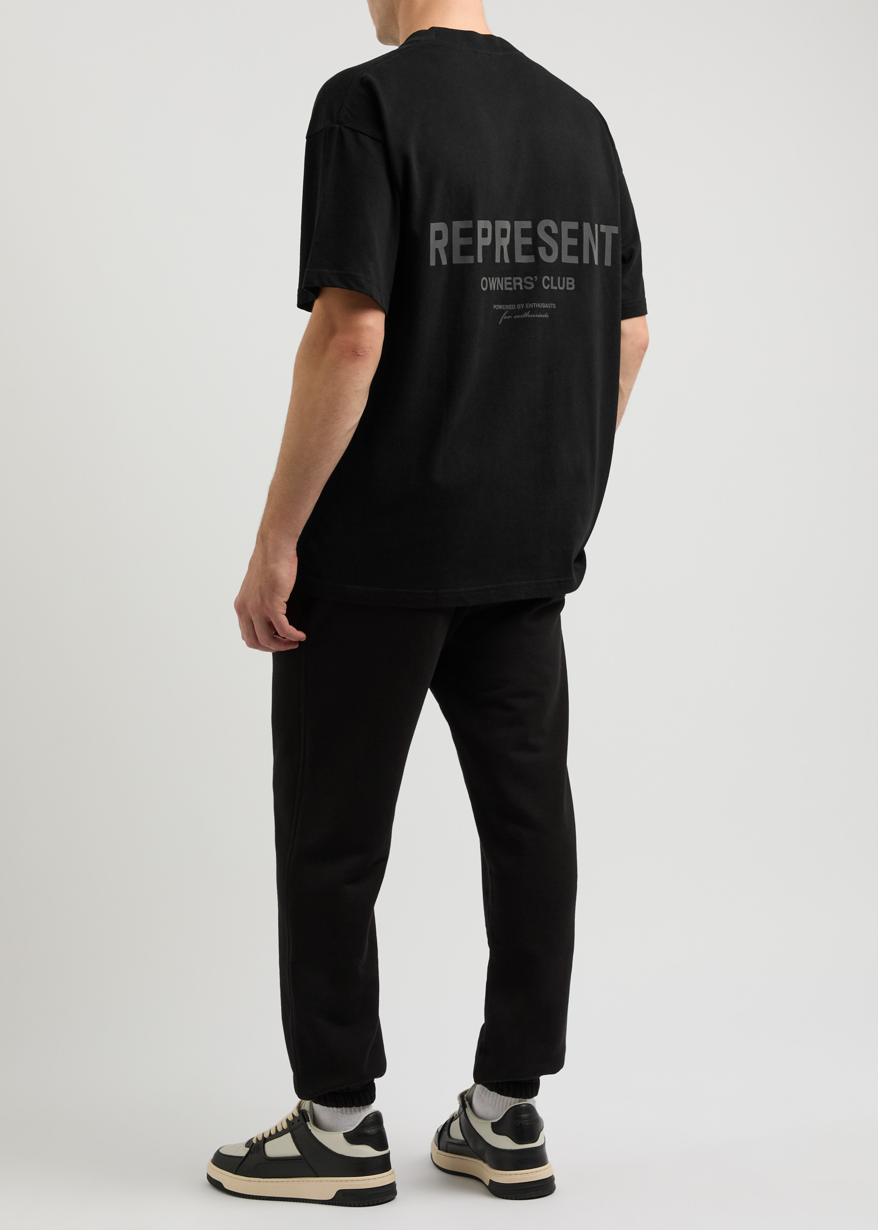 REPRESENT Owners Club logo cotton T-shirt | Harvey Nichols