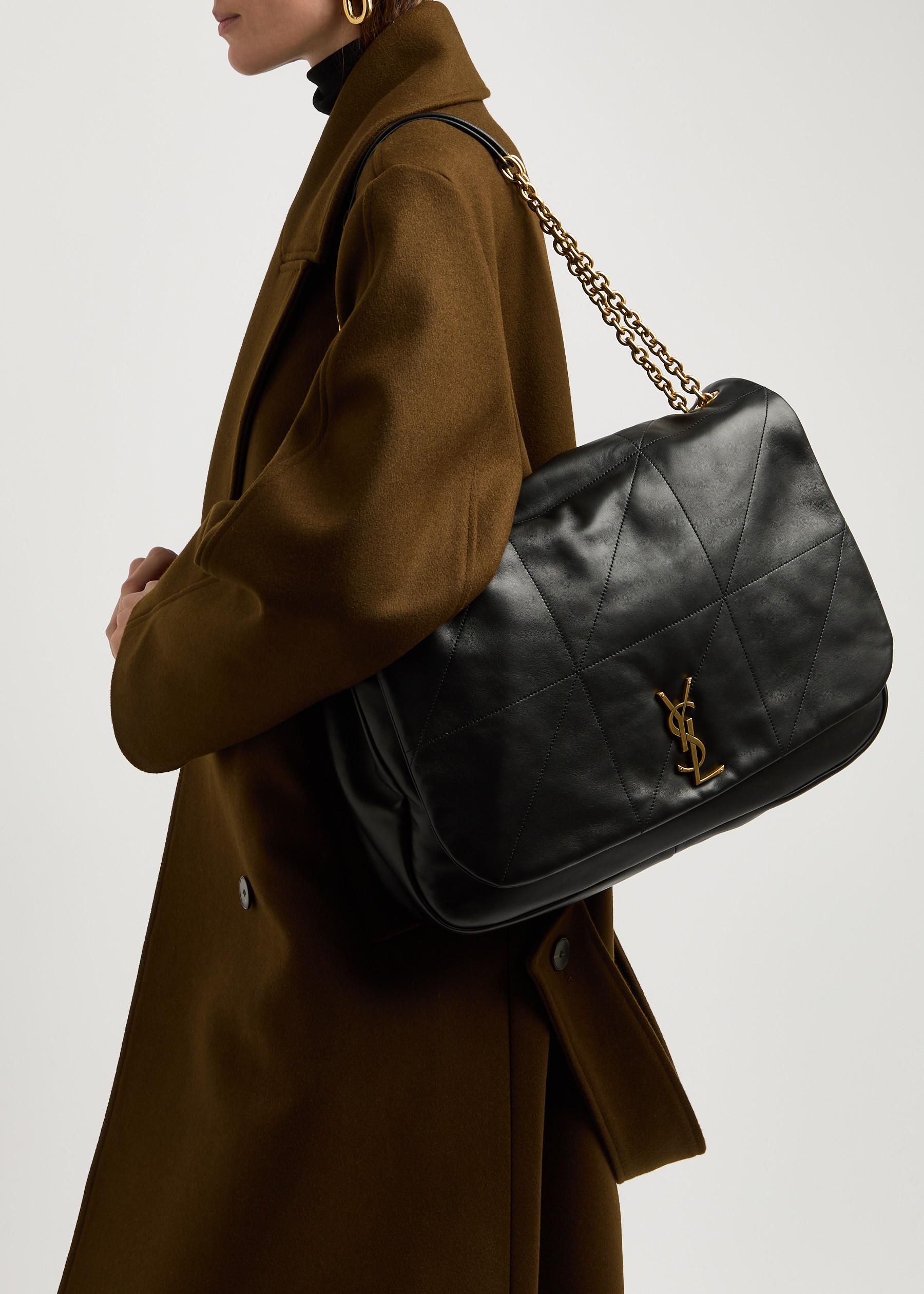 SAINT LAURENT Jamie 4.3 XL leather shoulder bag | Harvey Nichols
