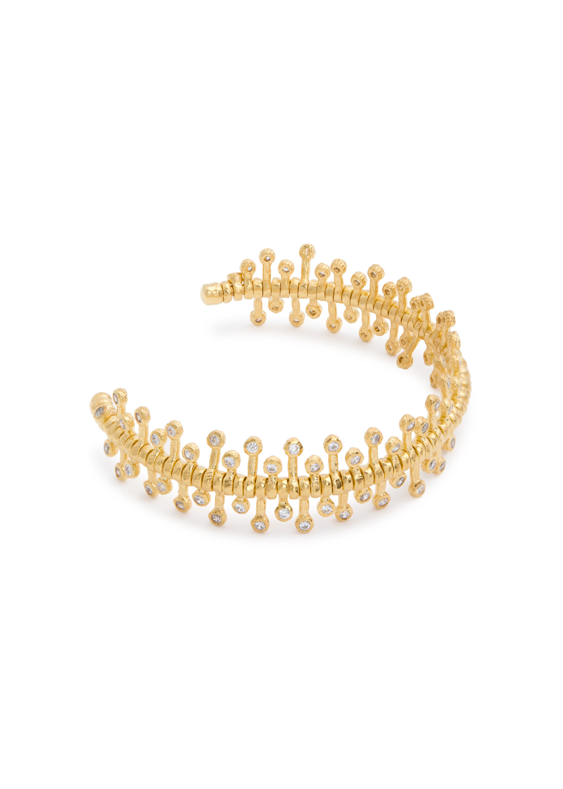 JOANNA LAURA CONSTANTINE Statement Wave embellished bracelet | Harvey ...