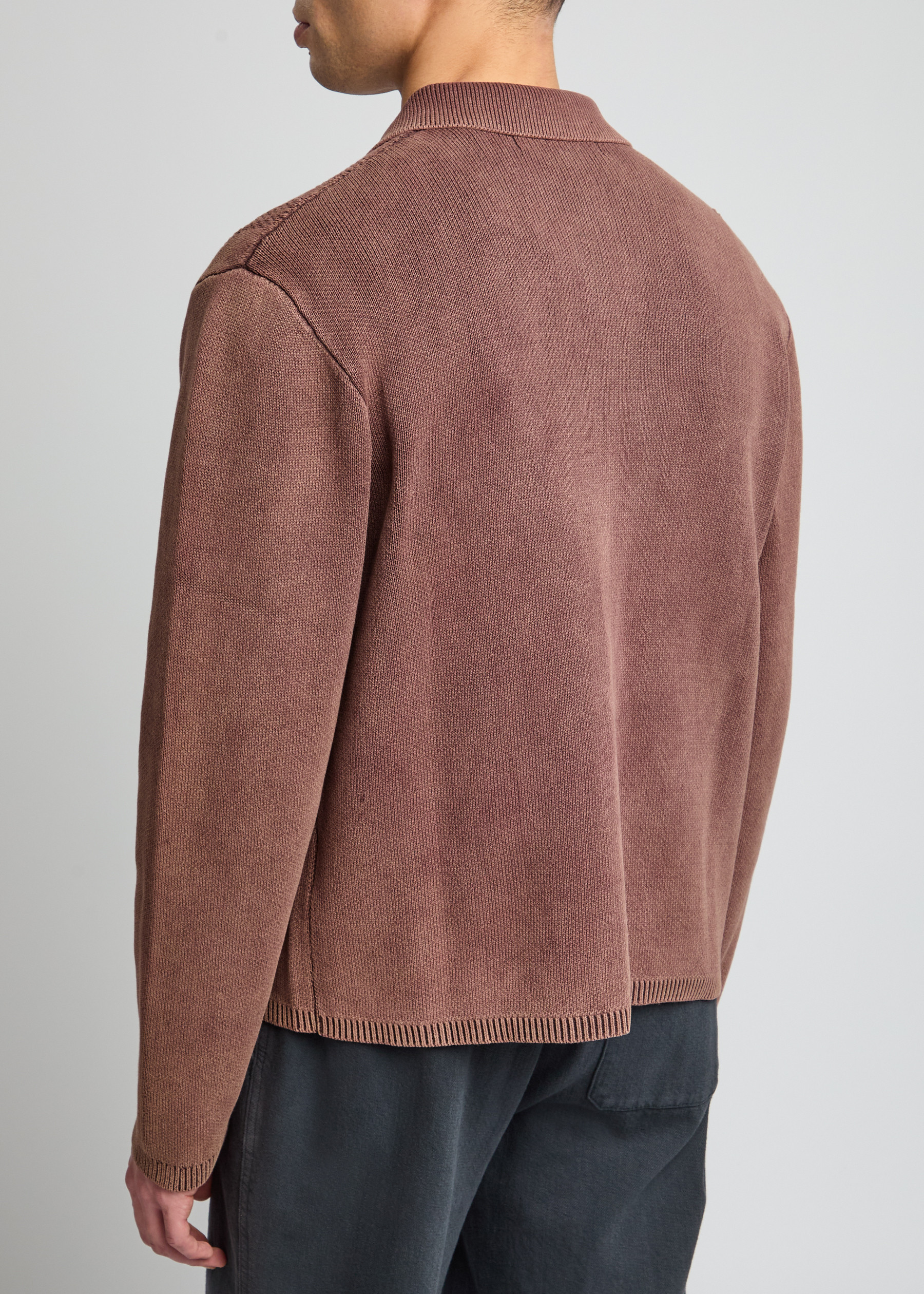 DAILY PAPER Patterned intarsia ribbed cotton cardigan | Harvey Nichols