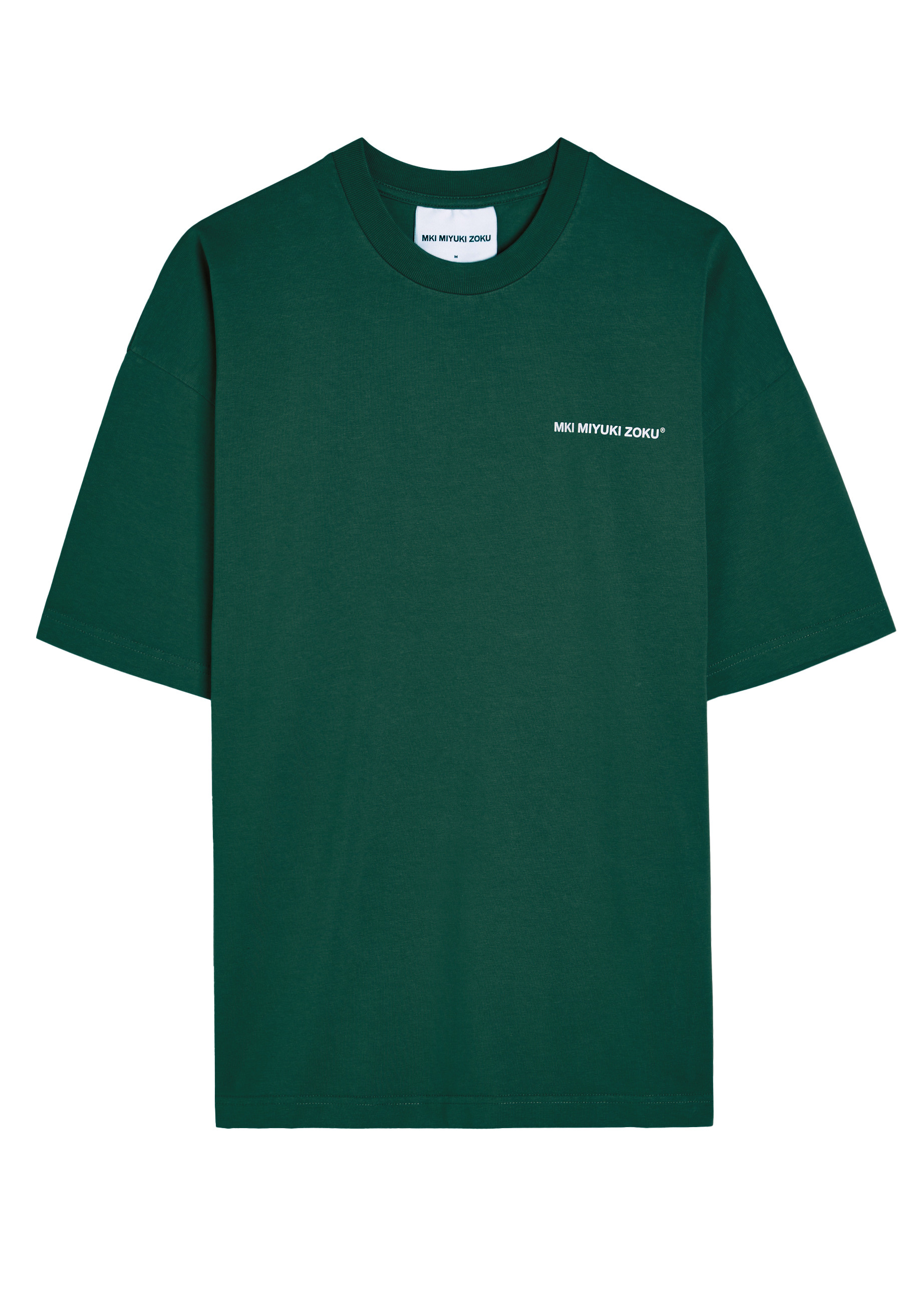 MKI MIYUKI ZOKU Uniform logo-print cotton T-shirt | Harvey Nichols