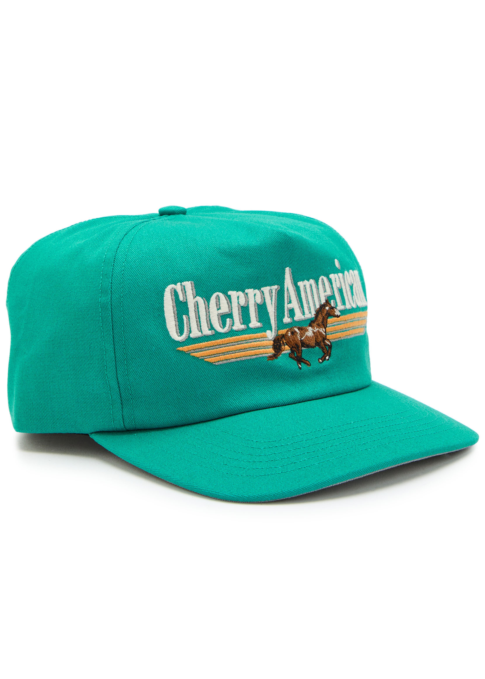 CHERRY LOS ANGELES Cherry American embroidered woven cap | Harvey Nichols