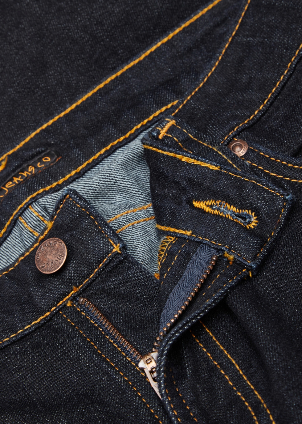 NUDIE JEANS Skinny Lin indigo jeans | Harvey Nichols