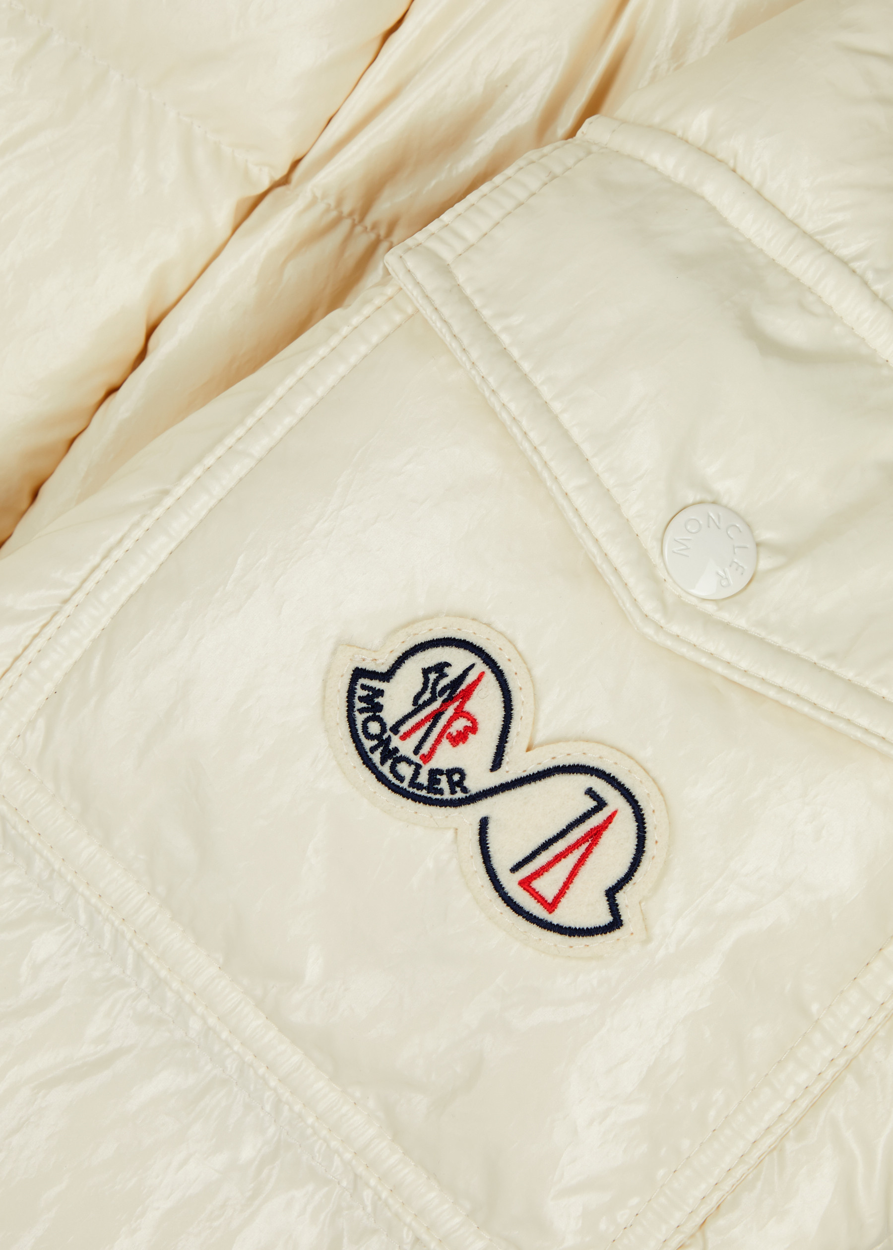 MONCLER Extraordinary Forever Maya quilted shell jacket | Harvey Nichols