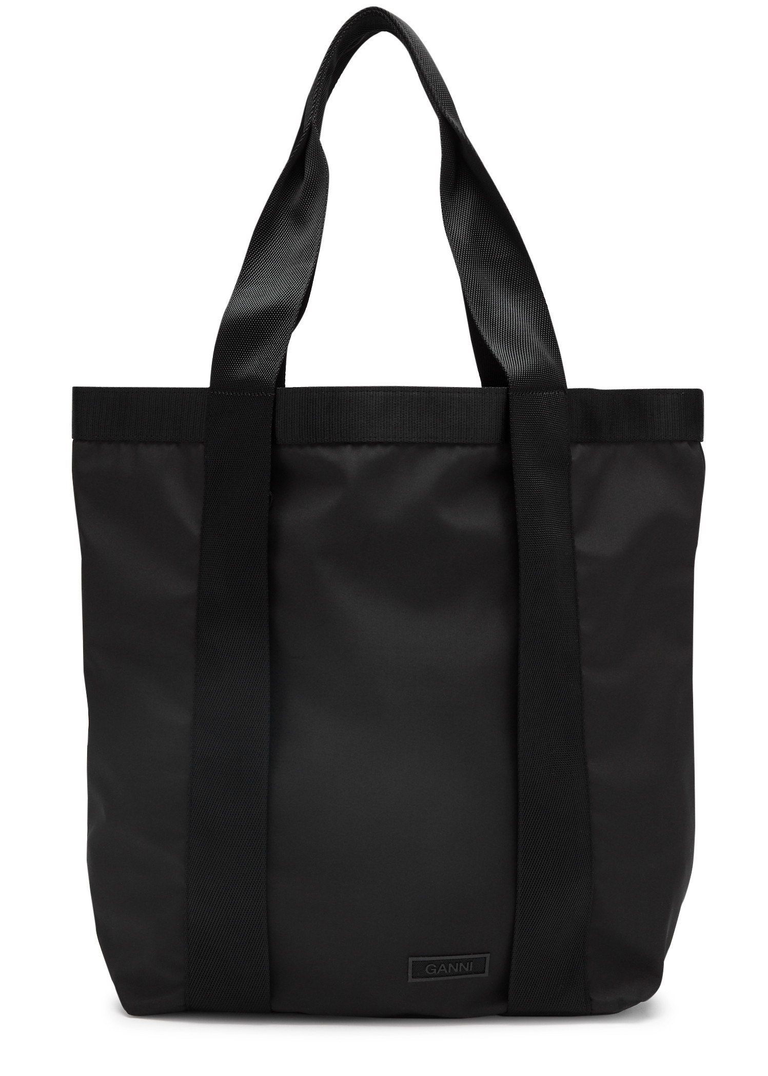 GANNI Large recycled nylon tote | Harvey Nichols