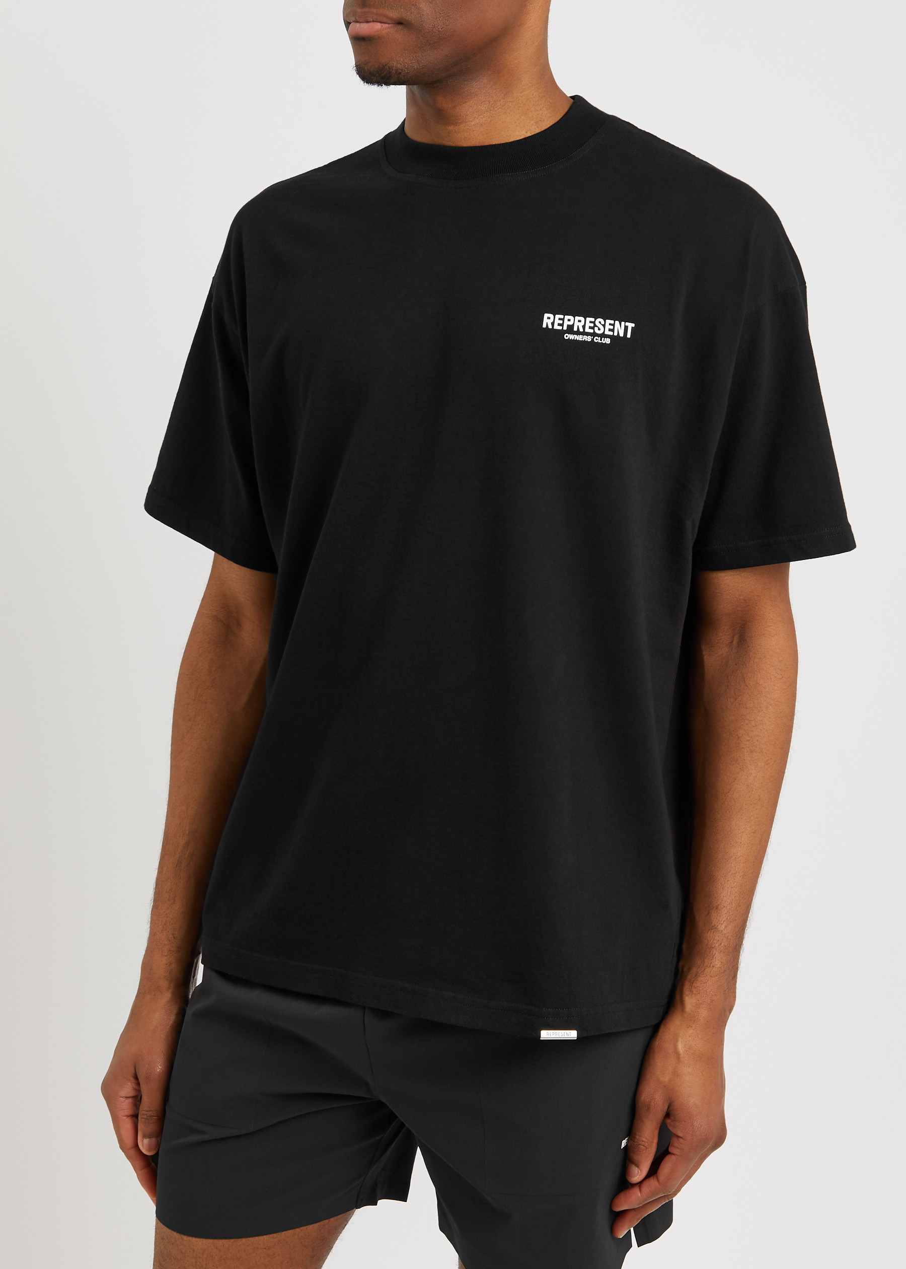REPRESENT Owners Club logo cotton T-shirt | Harvey Nichols