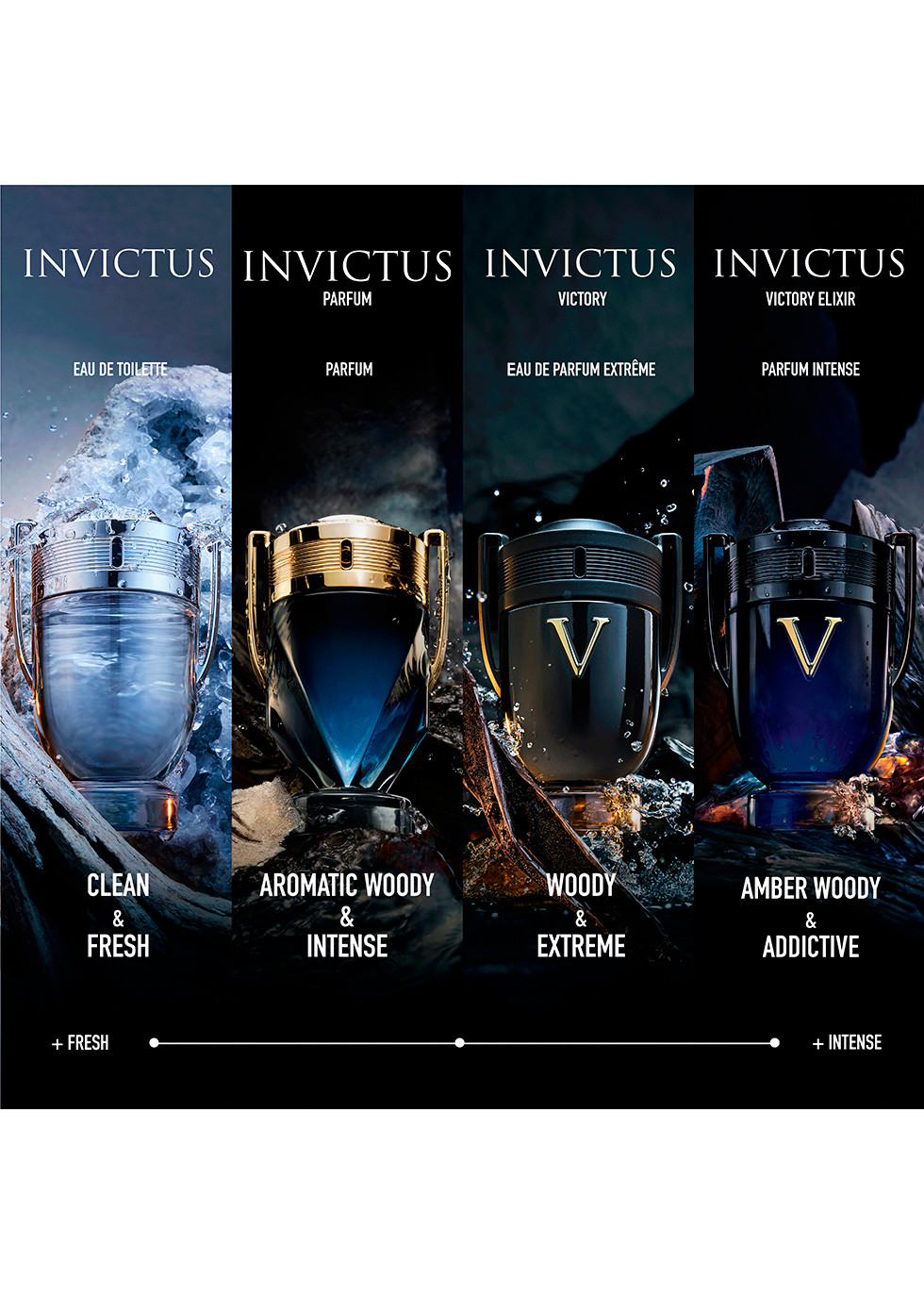 RABANNE Invictus Parfum 100ml | Harvey Nichols