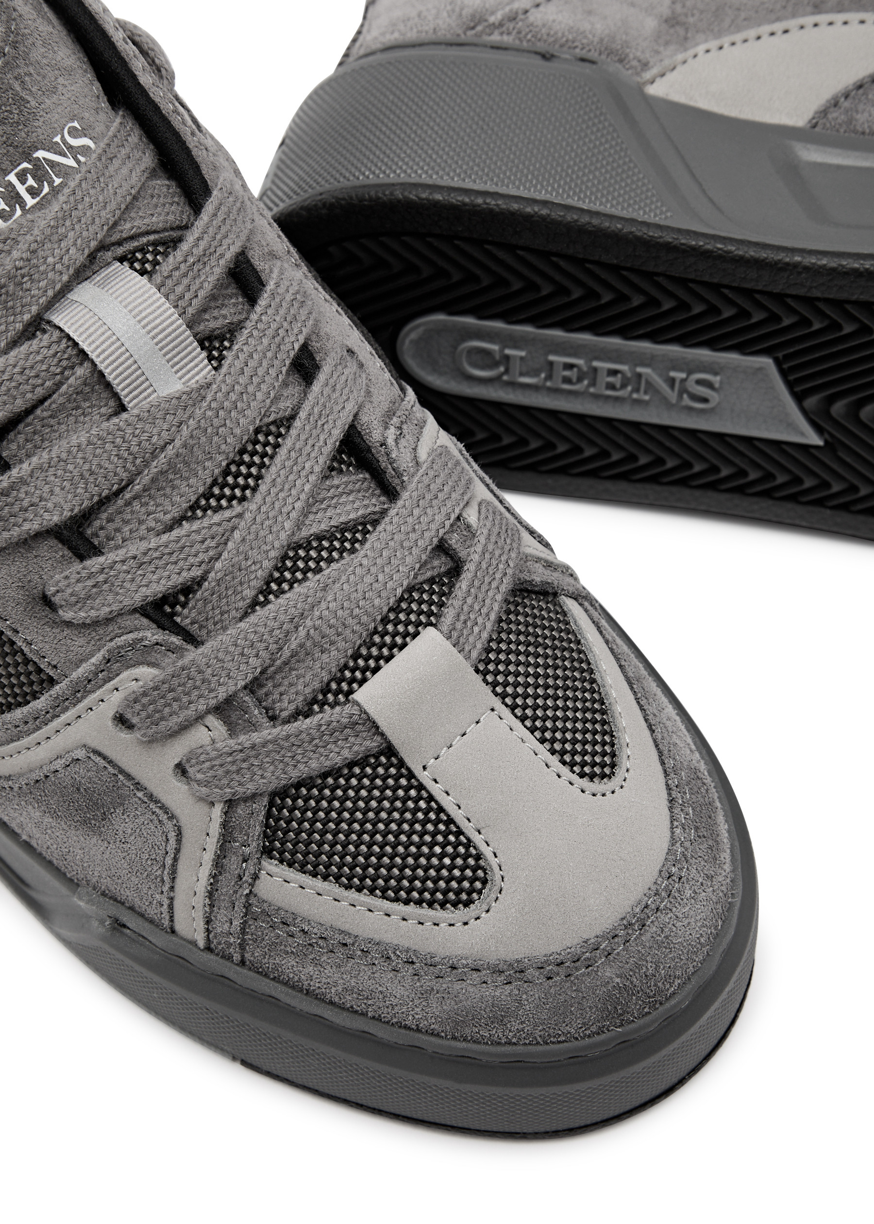 CLEENS Essential Skate panelled sneakers | Harvey Nichols