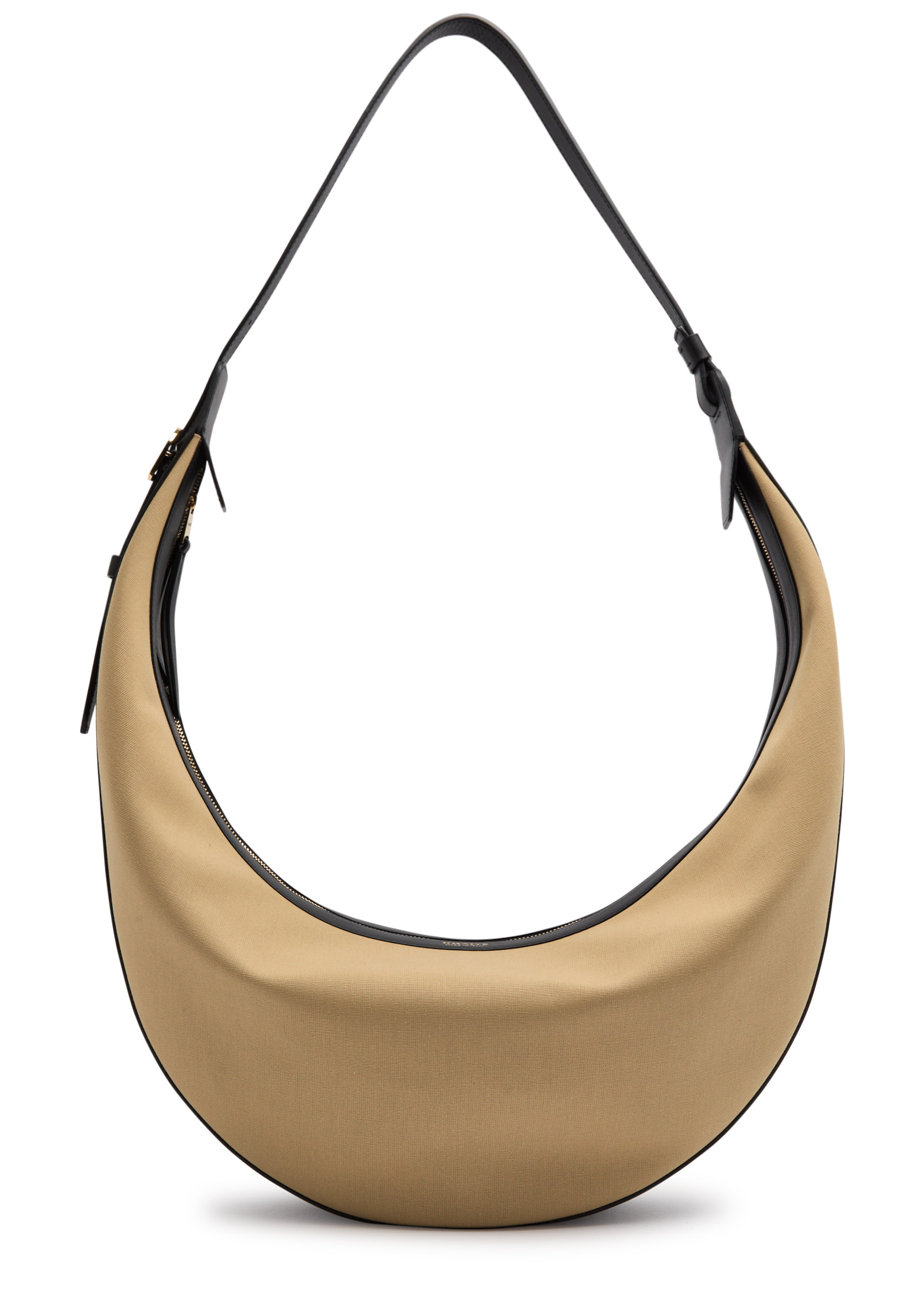 KHAITE Augustina panelled canvas hobo bag | Harvey Nichols